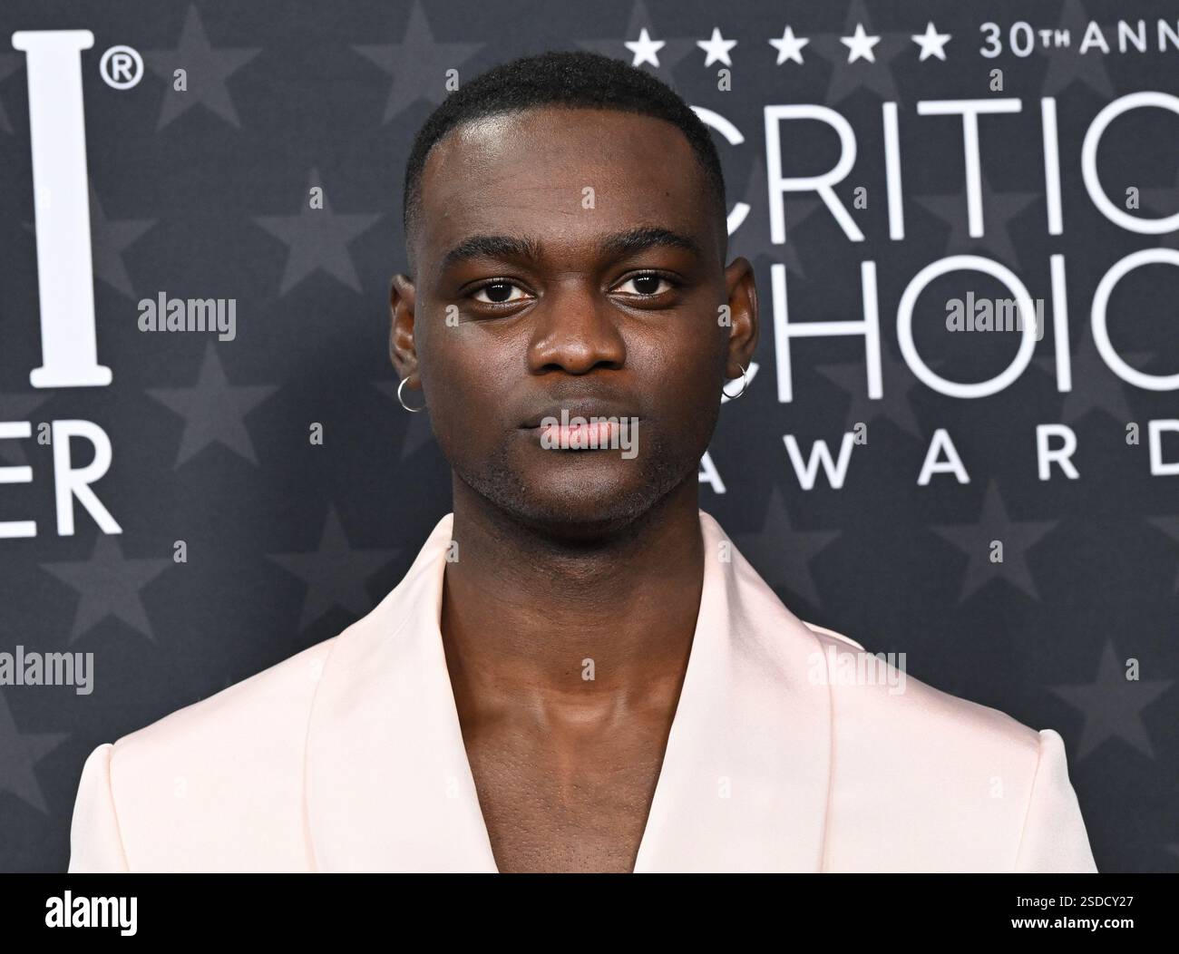 Ethan Herisse arriving to the 30th Annual Critics Choice Awards held at ...