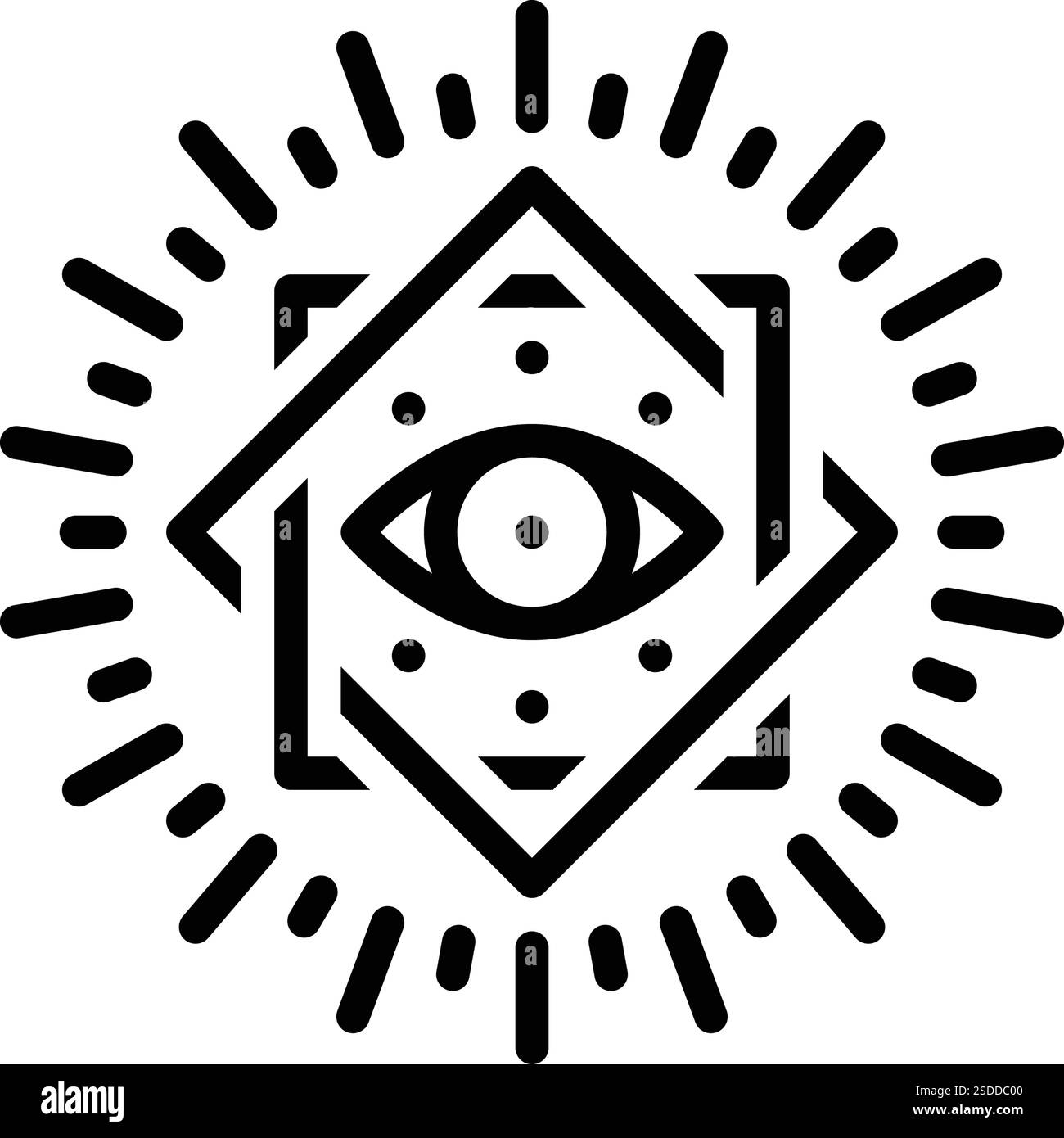Eye providence icon Stock Vector Images - Alamy