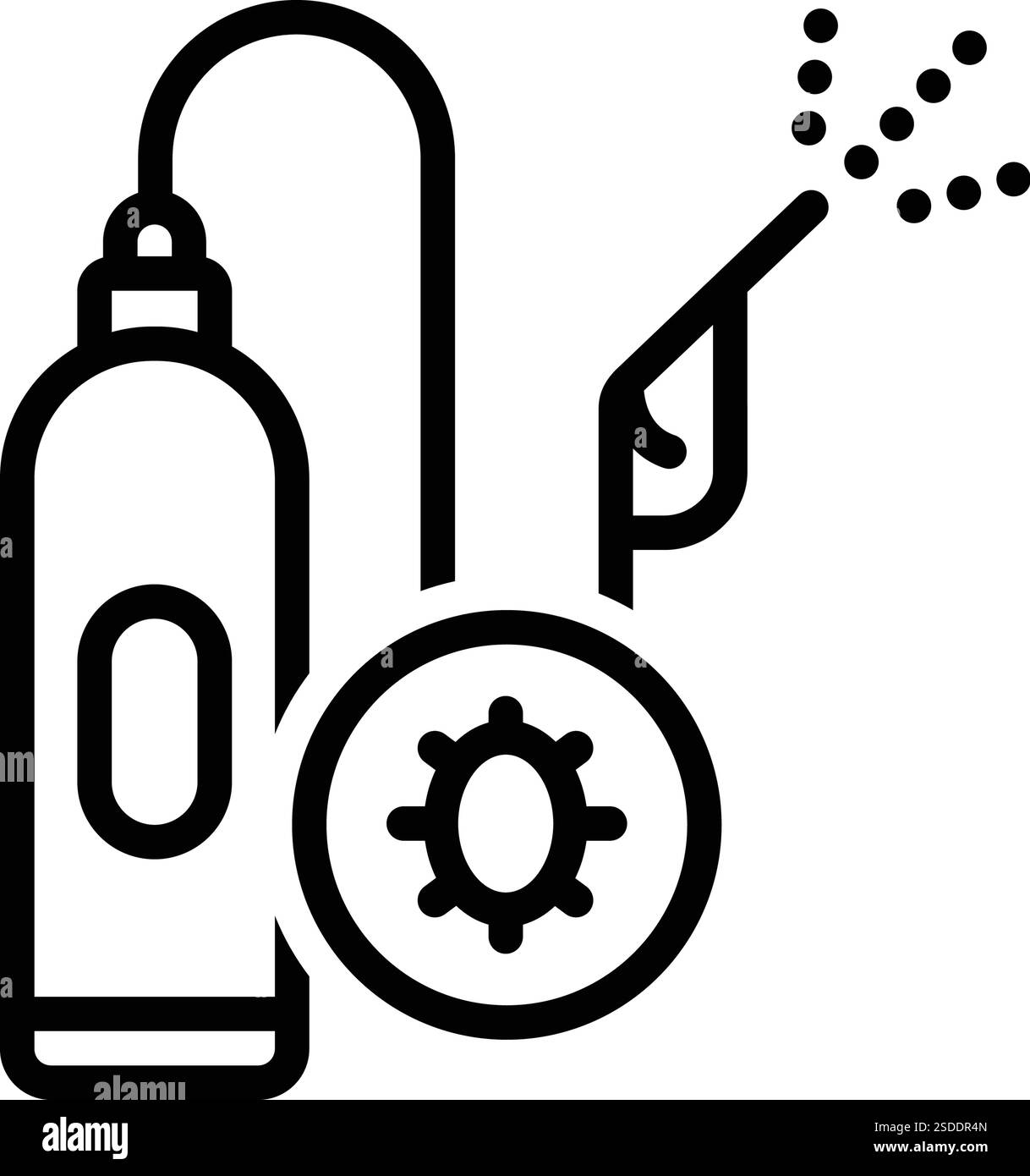 Pest control sprayer Stock Vector Images - Alamy