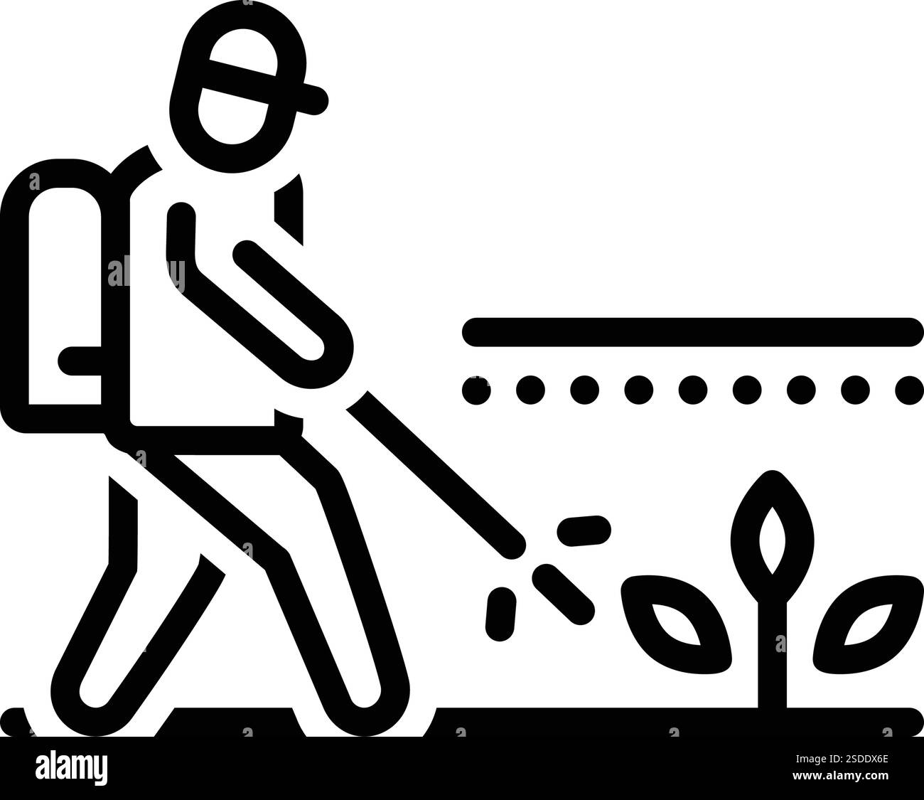 Icon pest control Black and White Stock Photos & Images - Alamy