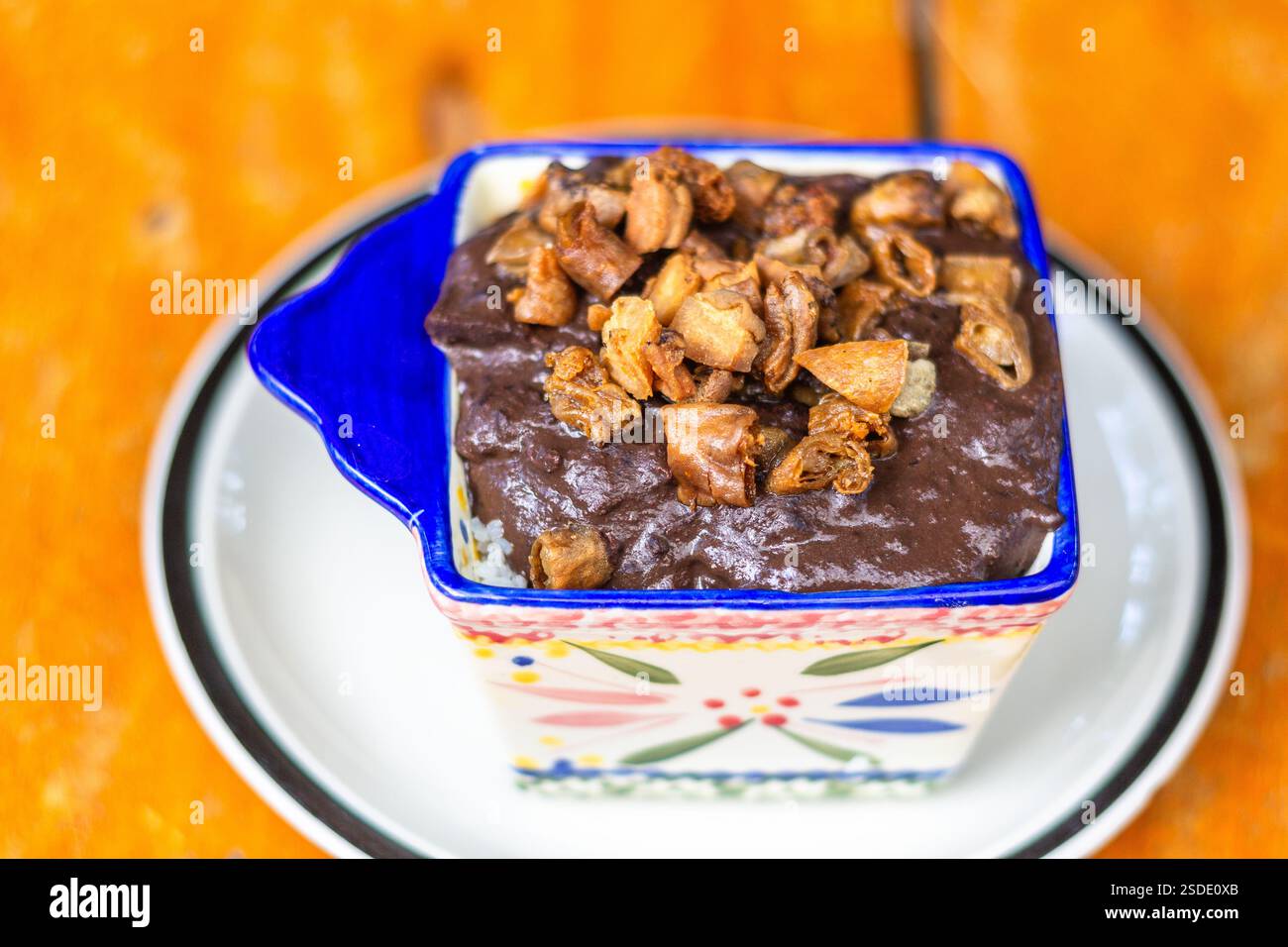 A serving of crispy dinuguan at a local restaurant in Bicol ...