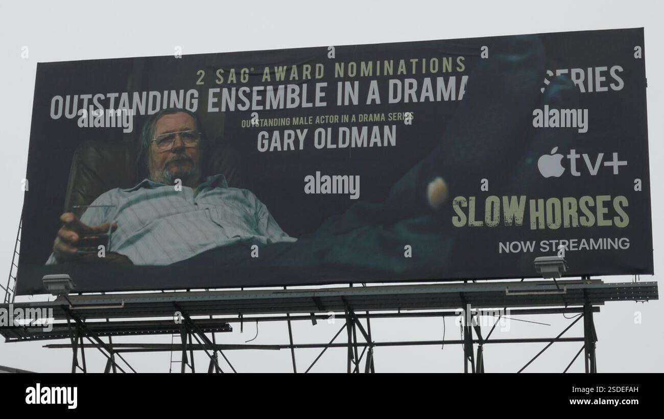 Los Angeles, California, USA 6th February 2025 Gary Oldman Slow Horses ...