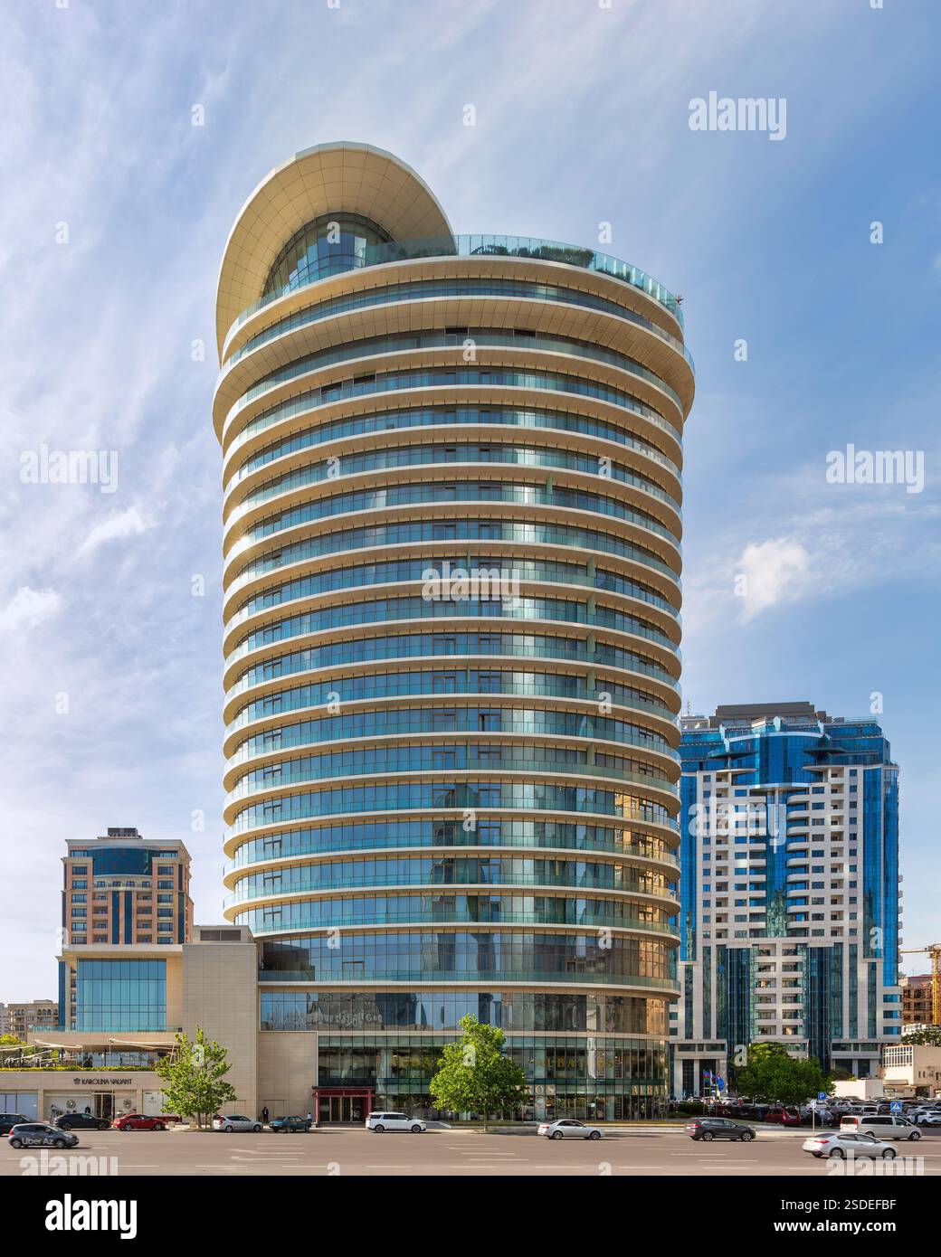 Baku, Azerbaijan - May 10, 2024: JW Marriott Absheron Hotel, a five ...