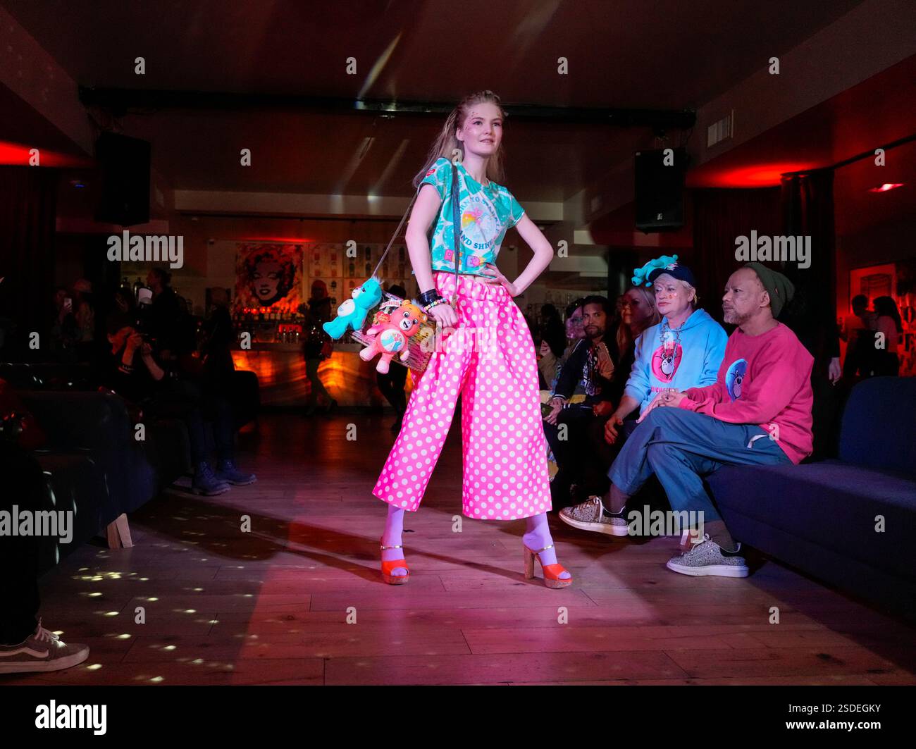 Richie Rich, models during The Richerette Care Bears Loves Richerette ...