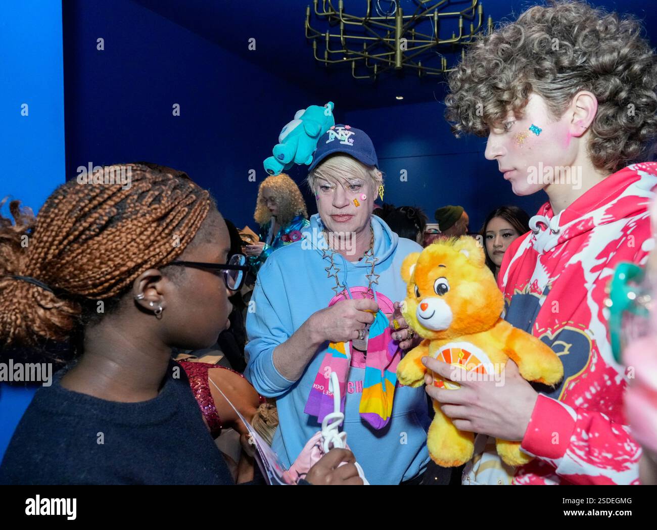 Richie Rich, models during The Richerette Care Bears Loves Richerette ...