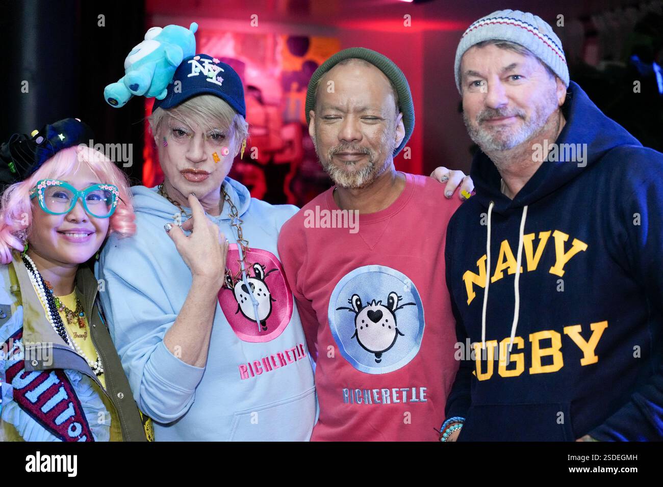 Richie Rich, models during The Richerette Care Bears Loves Richerette ...