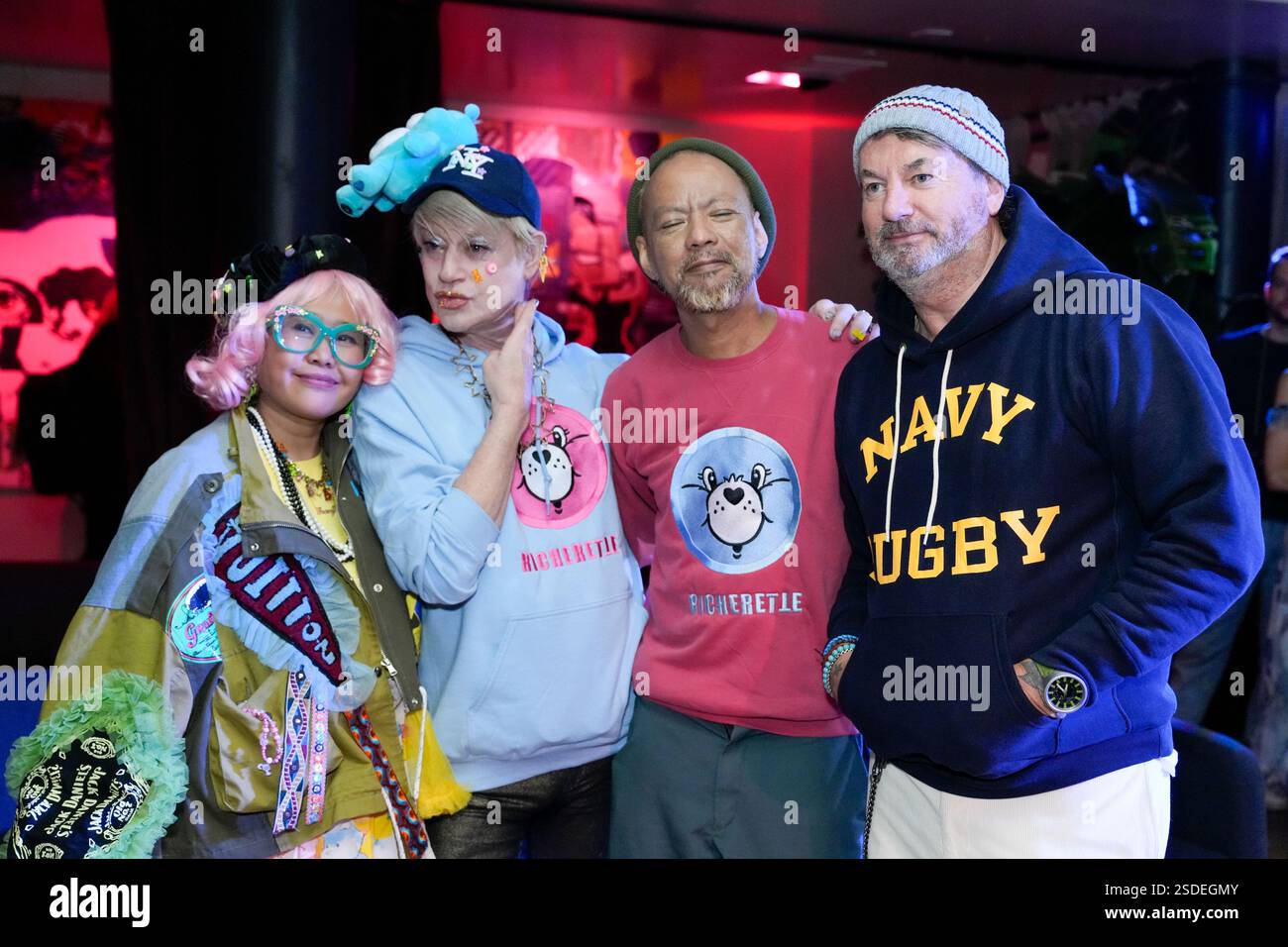 Richie Rich, models during The Richerette Care Bears Loves Richerette ...