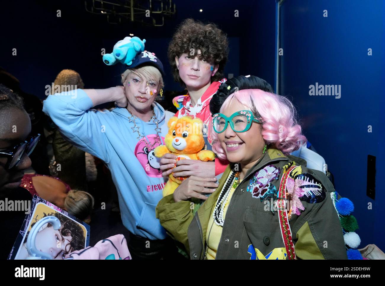 New York, United States. 07th Feb, 2025. Richie Rich, models during The ...