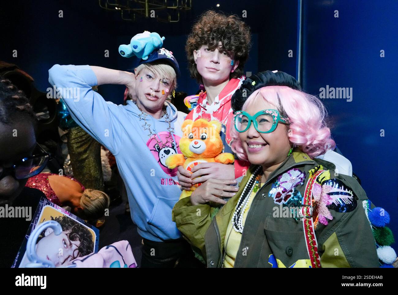 Richie Rich, models during The Richerette Care Bears Loves Richerette ...