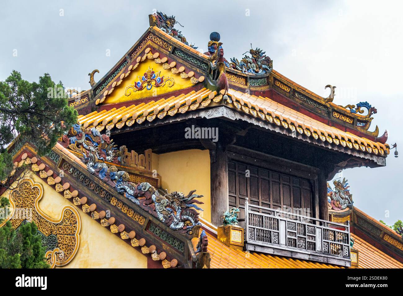 Luong Khiem Temple at Tu Doc Mausoleum, Hue, Vietnam, Monday, November ...
