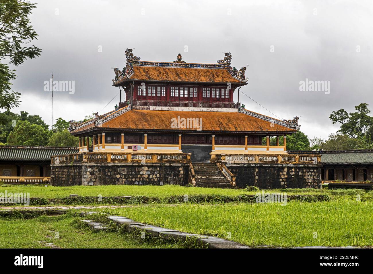 Nhat Thanh Pavilion, Imperial City, Hue, Vietnam, Monday, November 04 ...