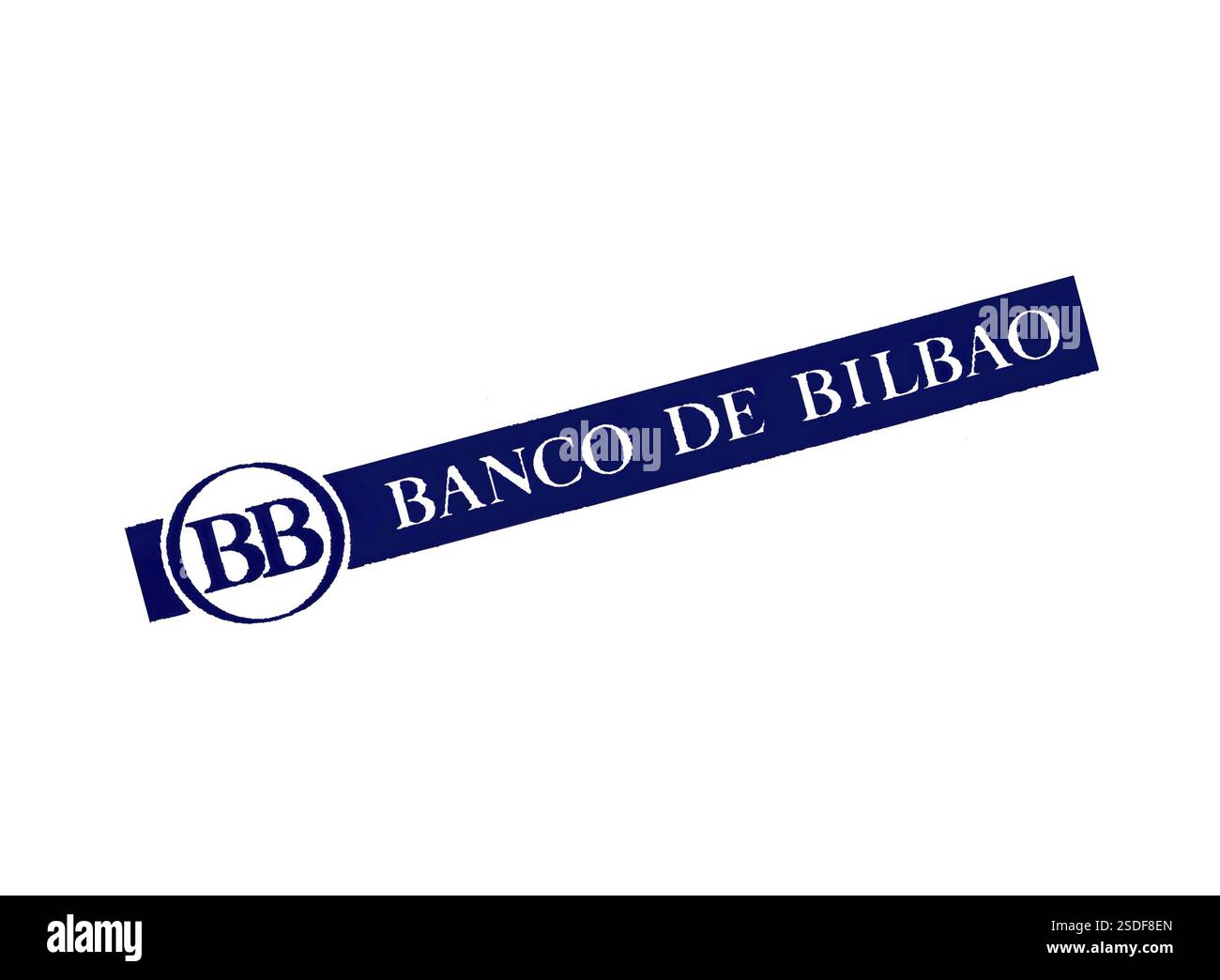 Rotated to left, BBVA Logo 1981, Finance, Old Logo from 1981 Stock ...