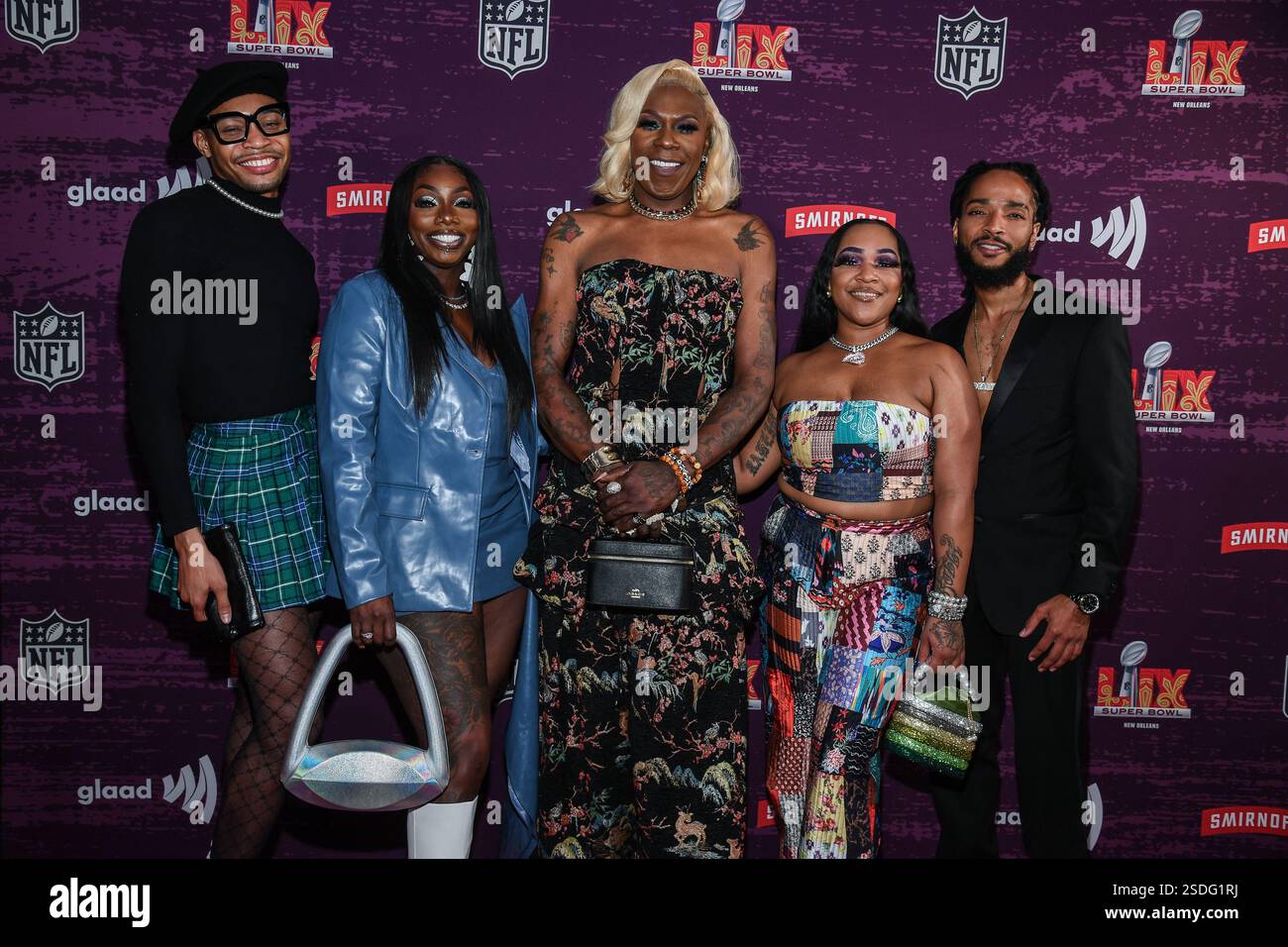 New Orleans, USA. 07th Feb, 2025. Shantoni Xavier, Antionique Price ...