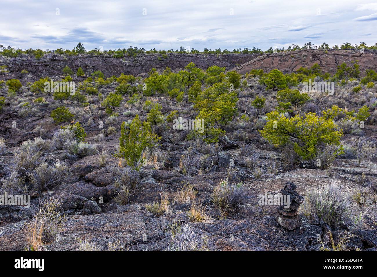 Hiking Lava Falls Trail at El Malpais National Monument in Grants New ...