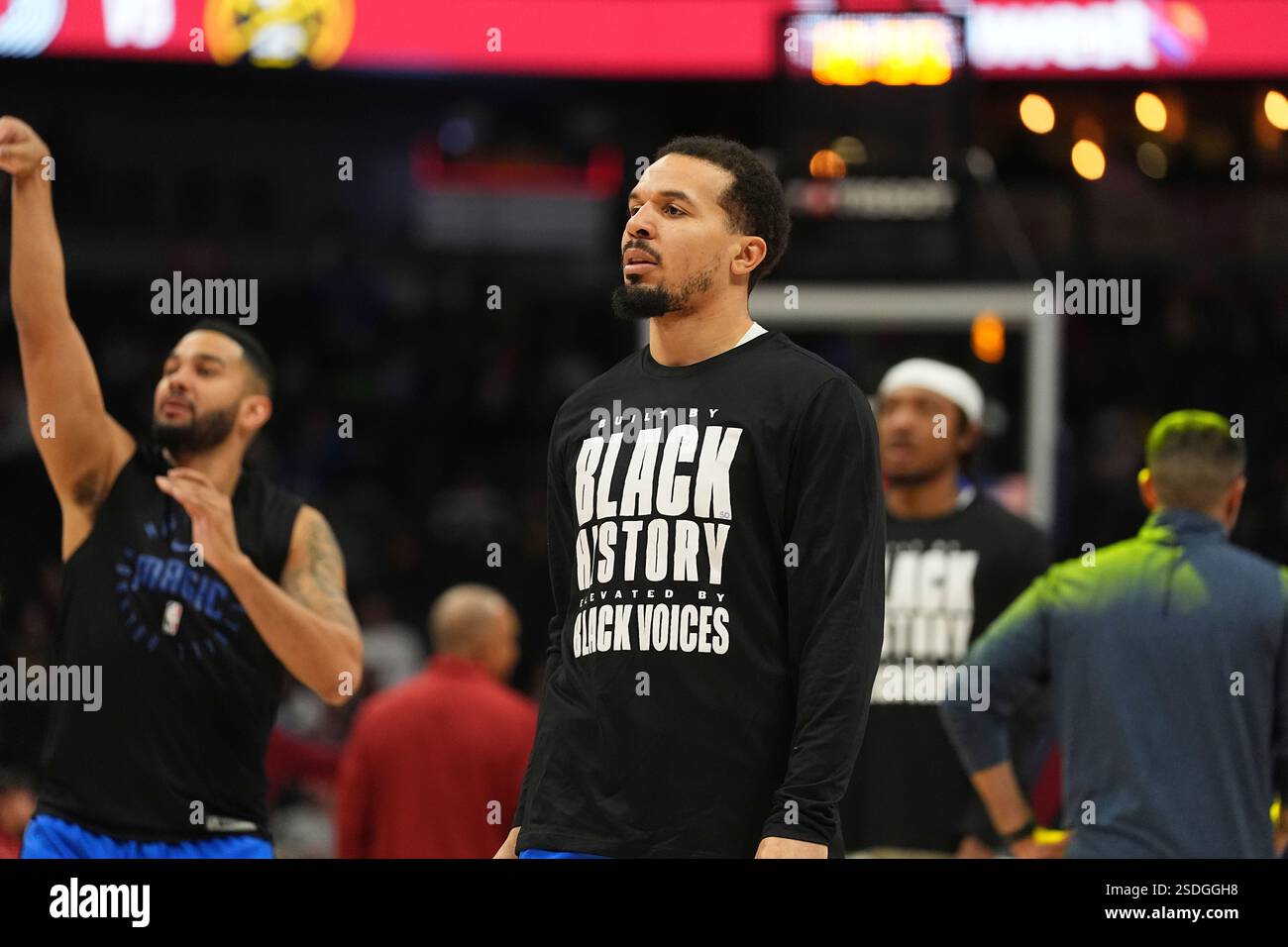 Orlando Magic guard Cole Anthony (50) in the first half of an NBA ...