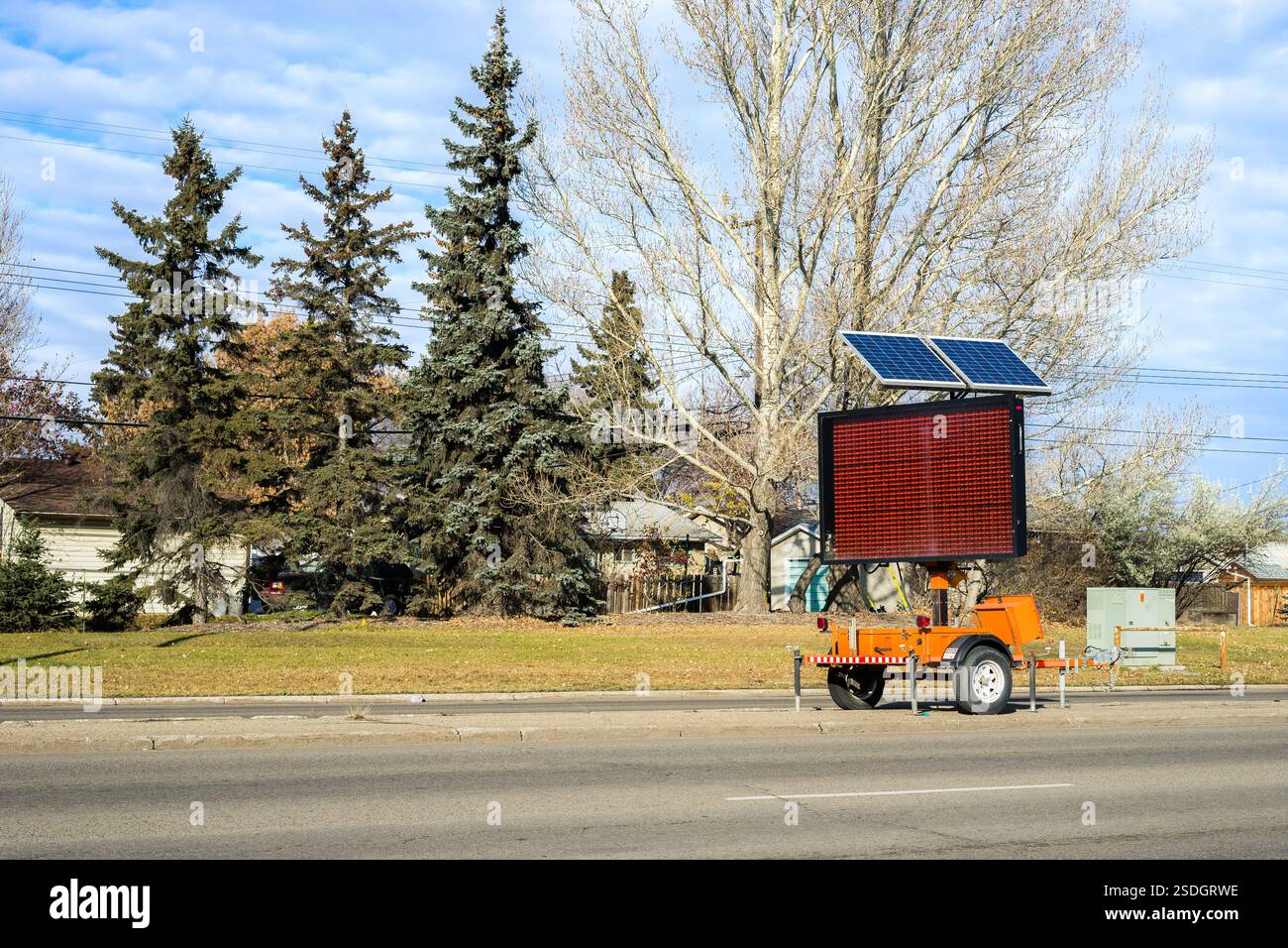 Led panel road sign hi-res stock photography and images - Alamy