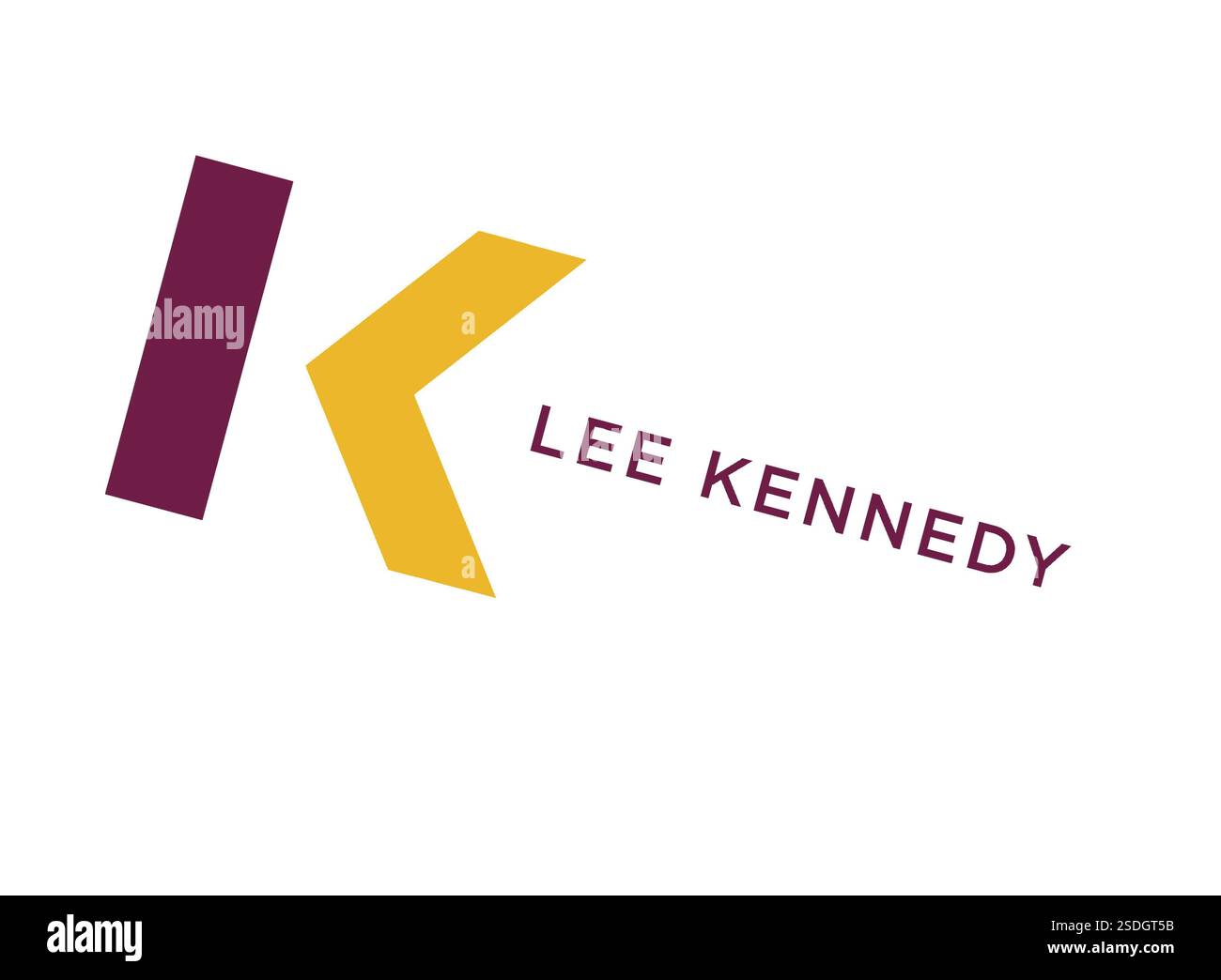 Rotated to right, Lee Kennedy Logo, Other companies, Logo Stock Photo ...