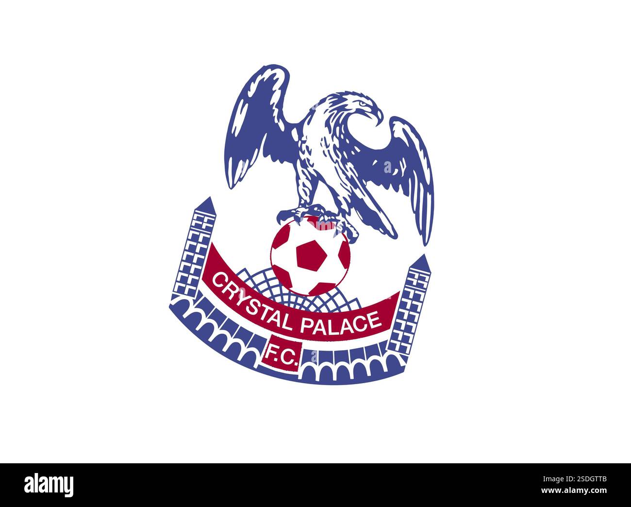 Rotated to right, Crystal Palace Logo 1994, Soccer, Old Logo from 1994 ...