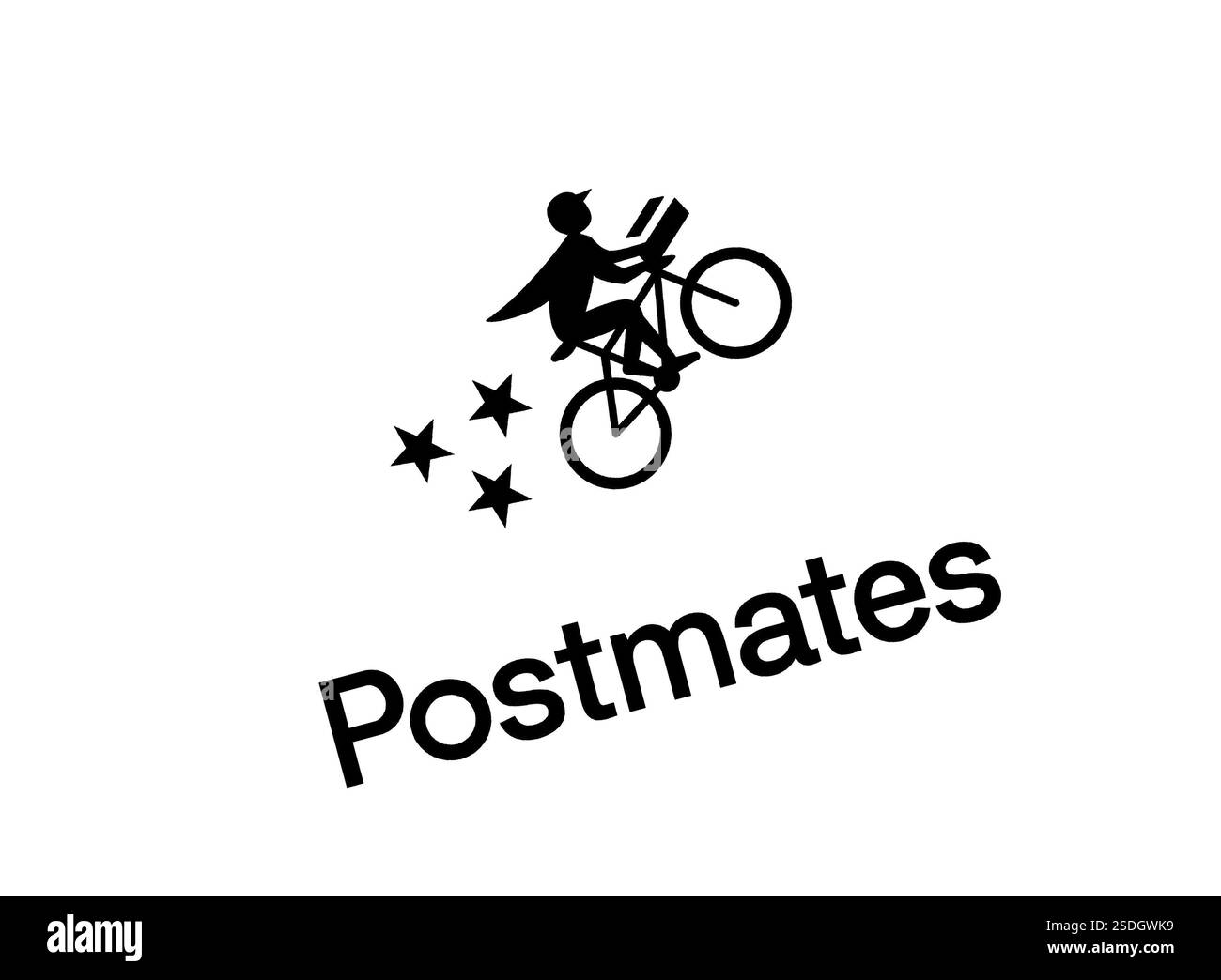 Nach links gedreht, Postmates Logo, Andere Unternehmen, Logo Stock ...