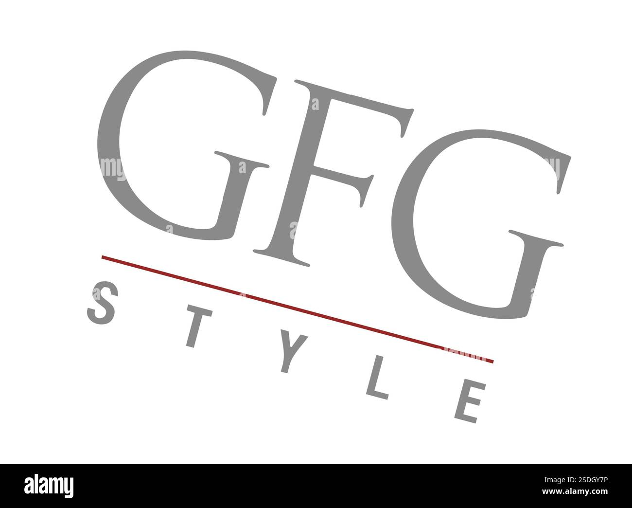 Rotated to right, GFG Style logo, Car, Logo Stock Photo - Alamy