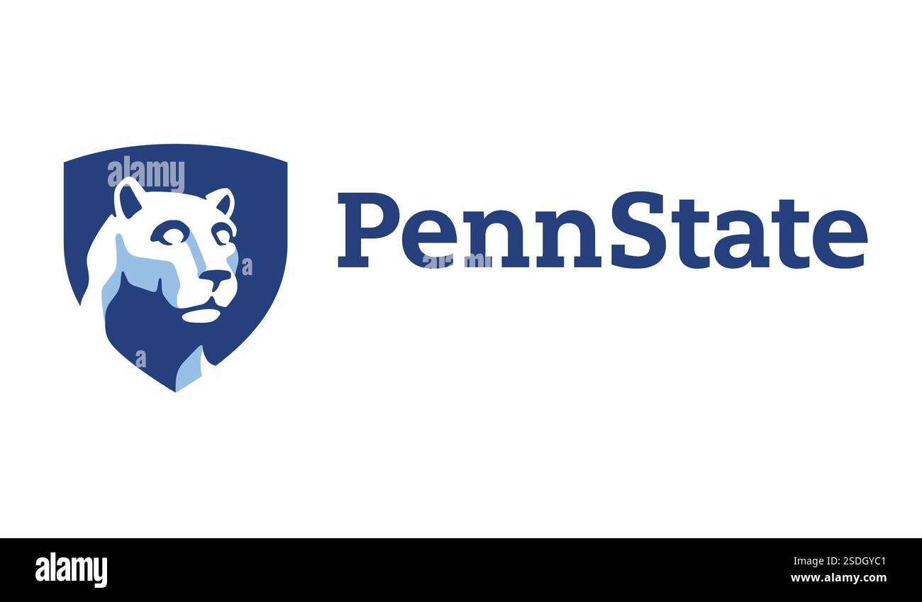 Penn State Logo, Education, Logo Stock Photo - Alamy