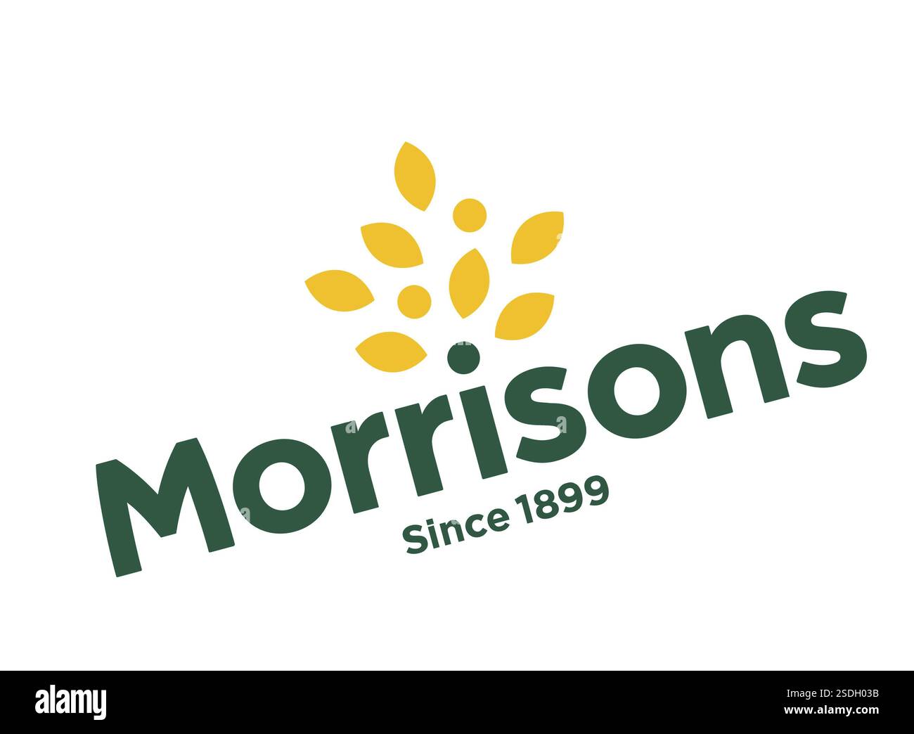 Nach links gedreht, Morrisons Logo 2015, Andere Unternehmen ...