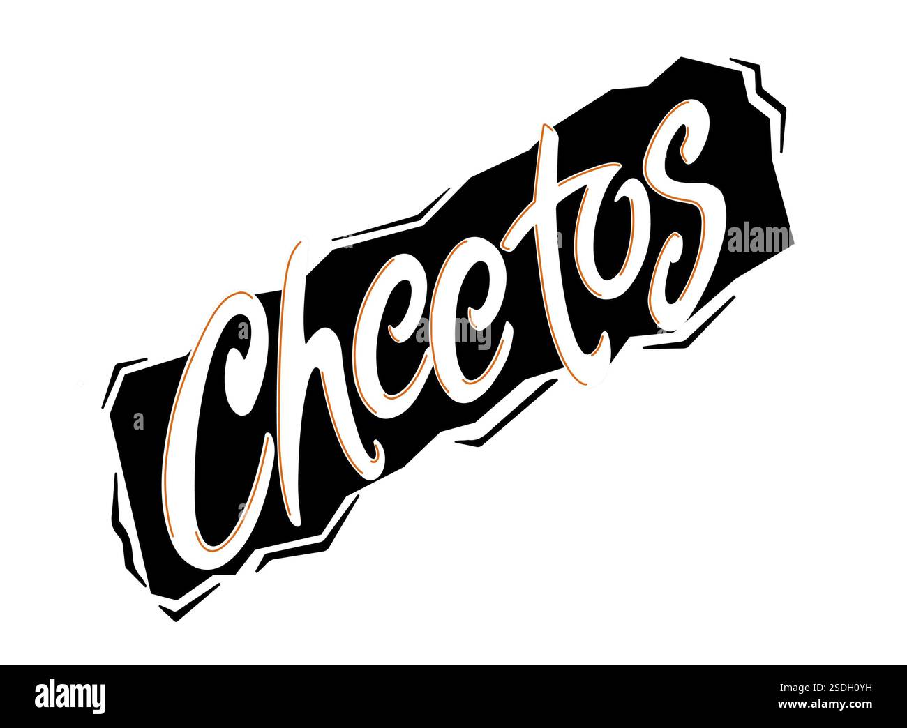 Rotated to left, Cheetos Logo 1996, Food, Old Logo from 1996 Stock ...