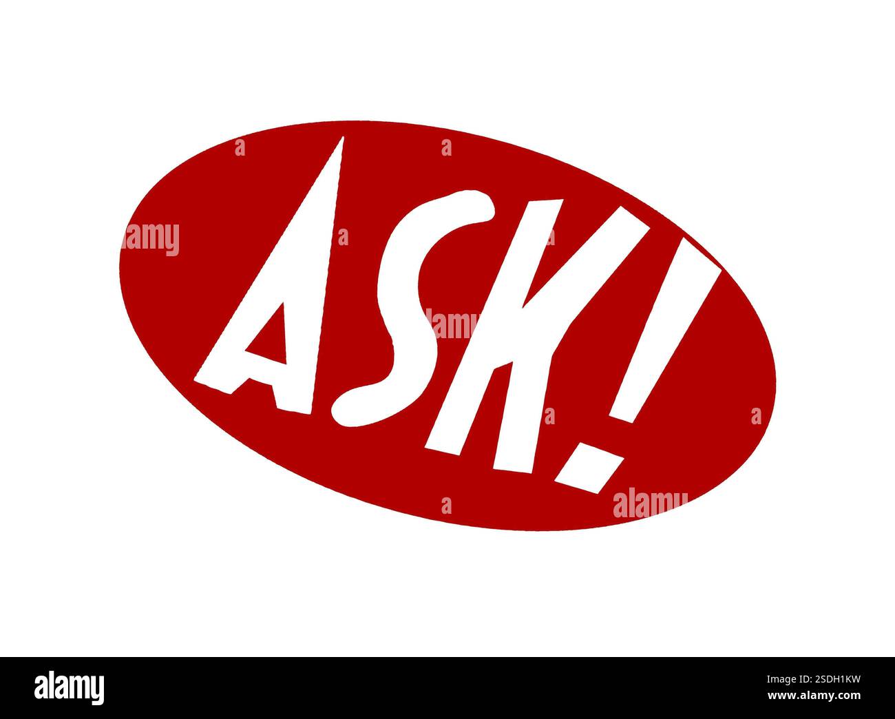 Rotated to right, Ask Logo 1996, Internet, Old Logo from 1996 Stock ...