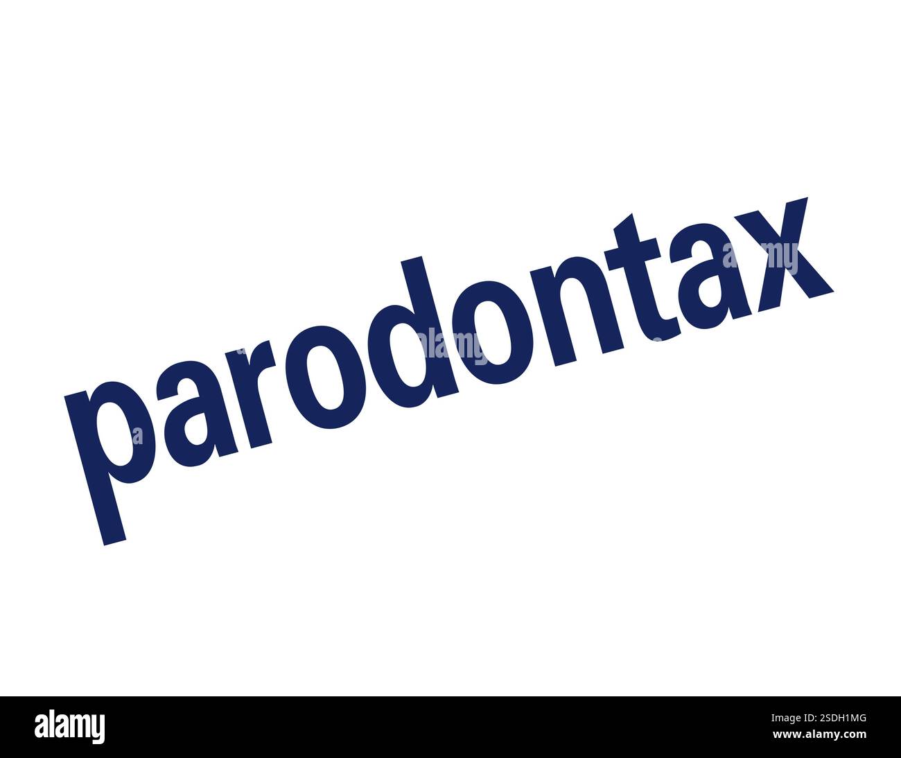 Turned to the left, Parodontax logo, Other companies, Logo Stock Photo ...