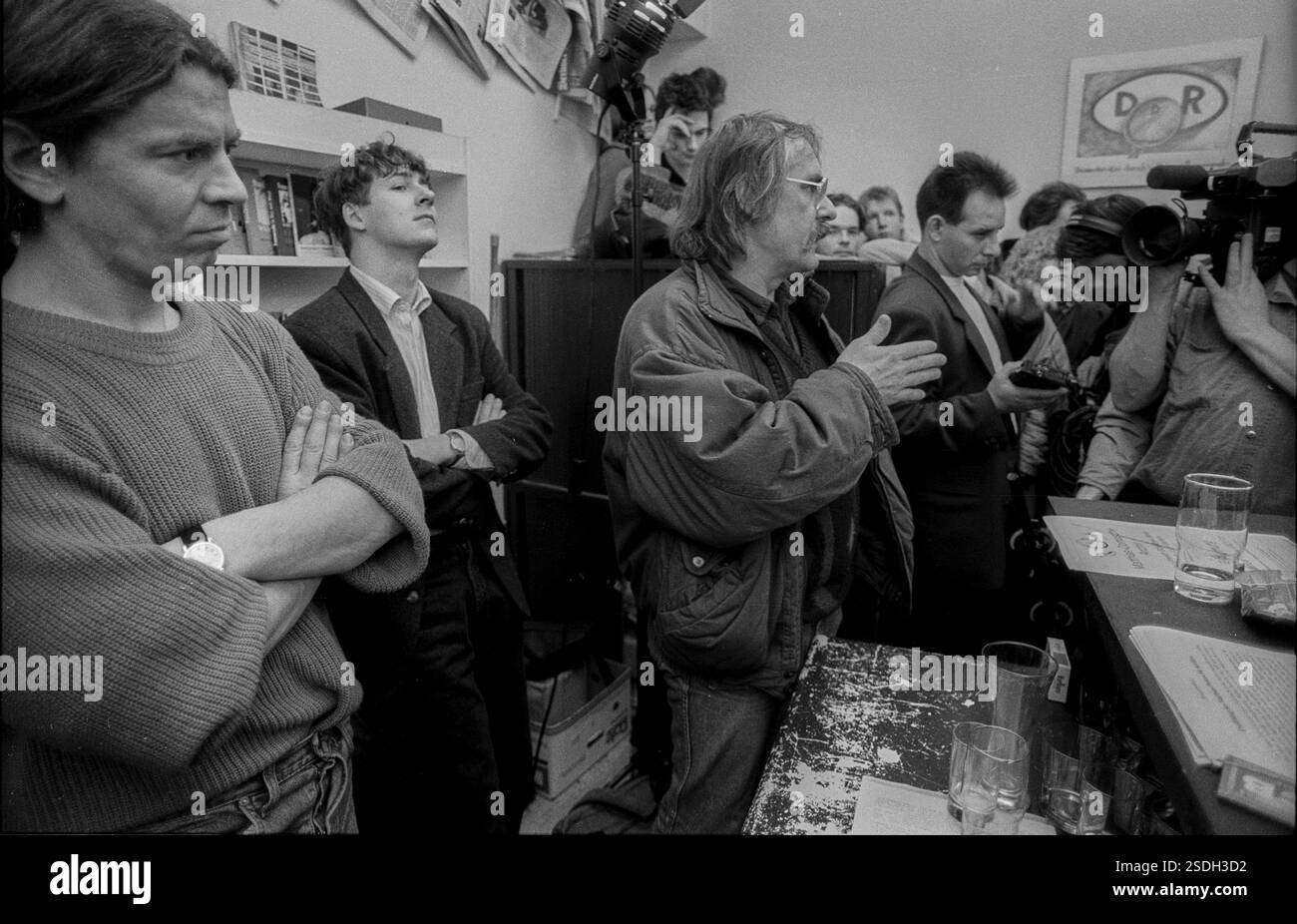 Germany, Berlin, 28 January 1992, Opening of the Matthias Domaschk ...