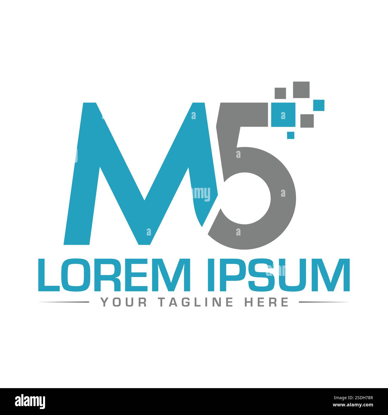 M5 Logo Design Stock Vector Image & Art - Alamy