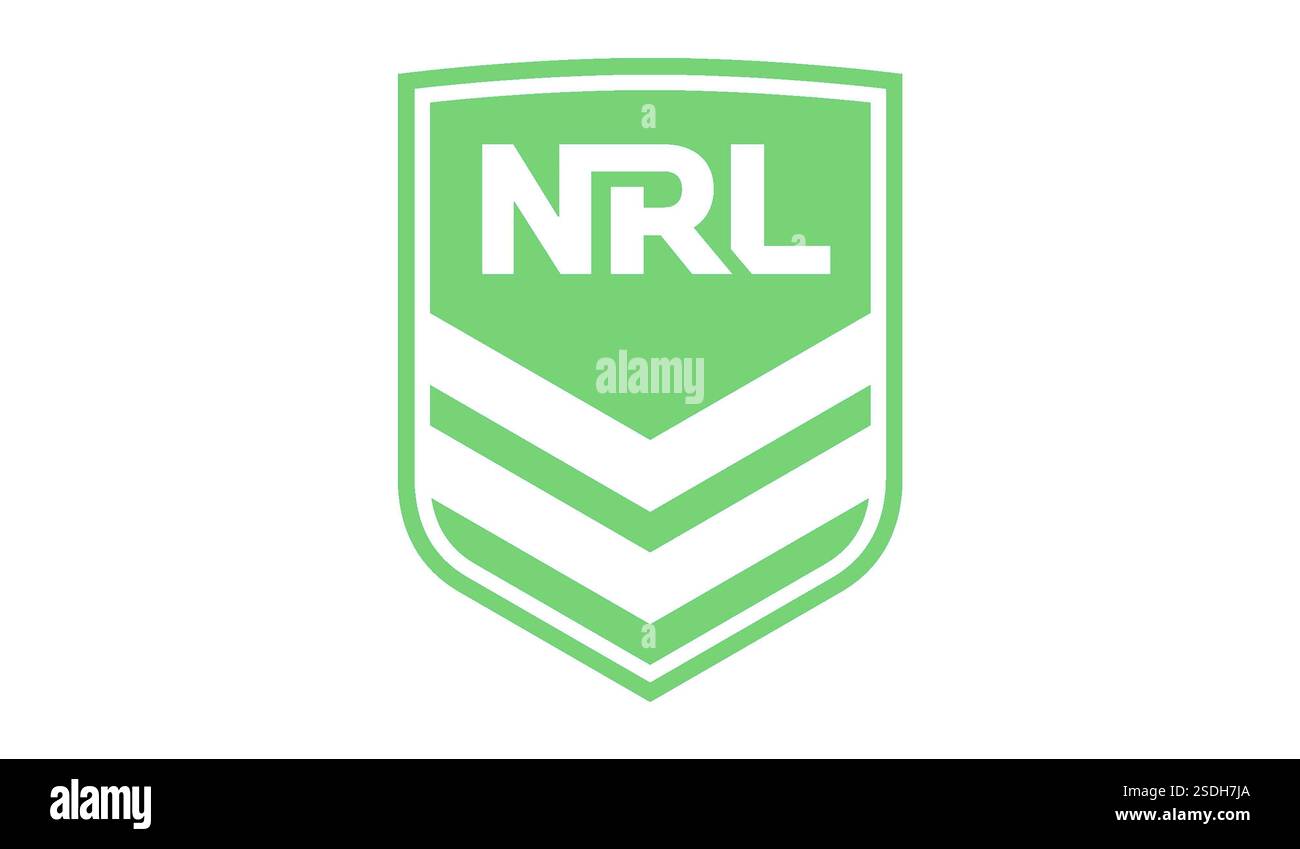 NRL logo, Sports leagues, Logo Stock Photo - Alamy