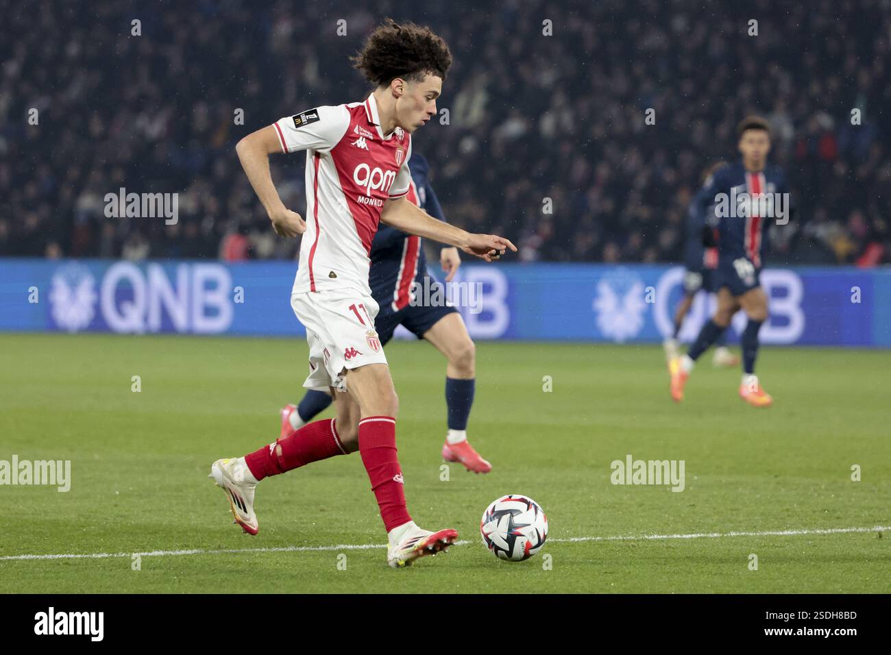 Maghnes Akliouche of Monaco during the French championship Ligue 1 ...