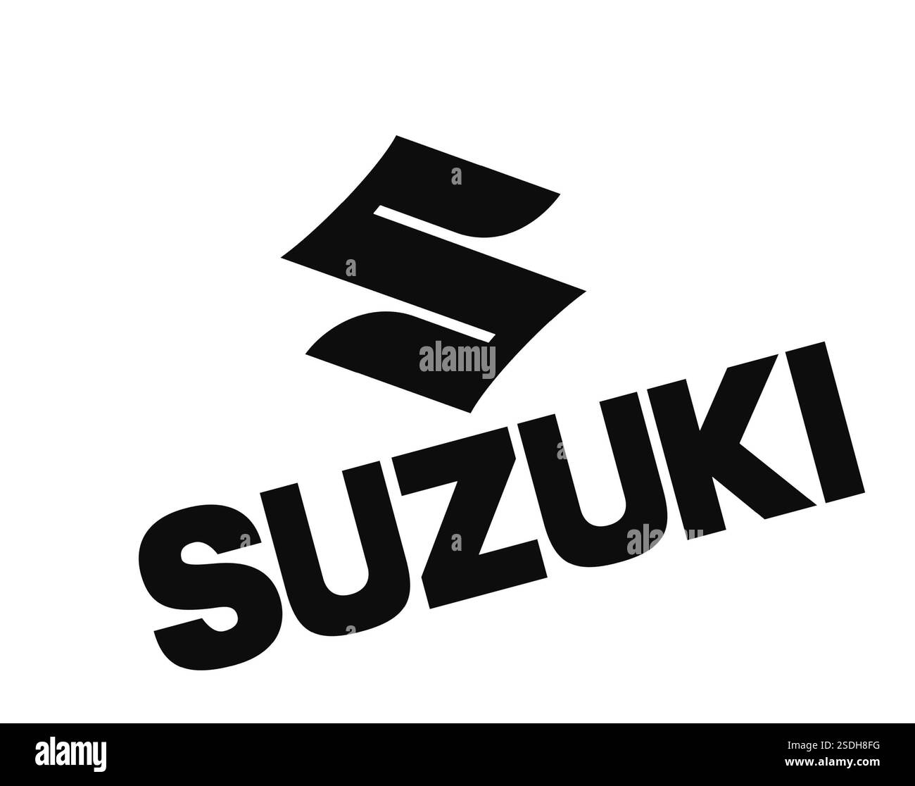 Suzuki logo Black and White Stock Photos & Images - Alamy