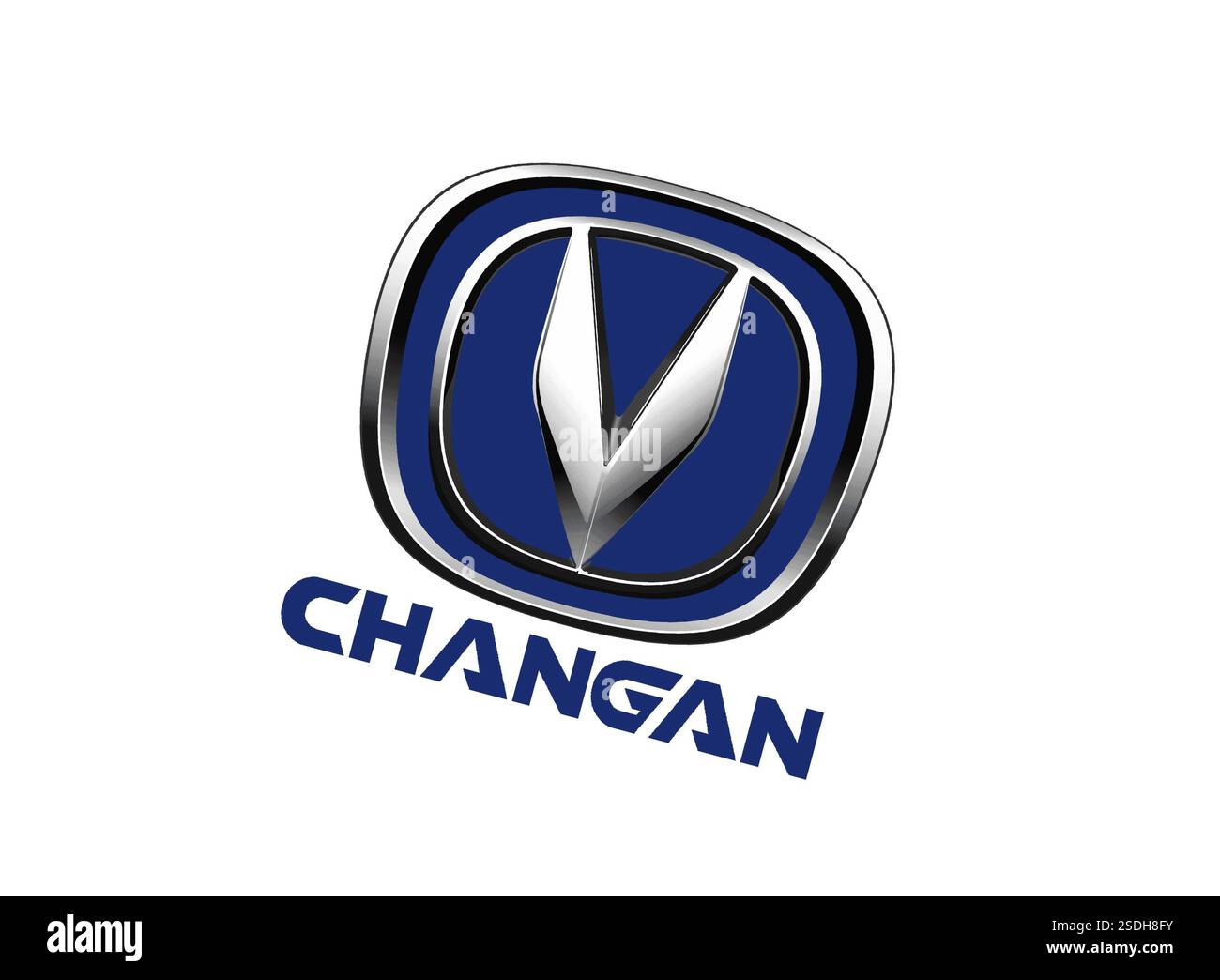 Rotated to right, Changan Symbol, Car, Logo Stock Photo - Alamy