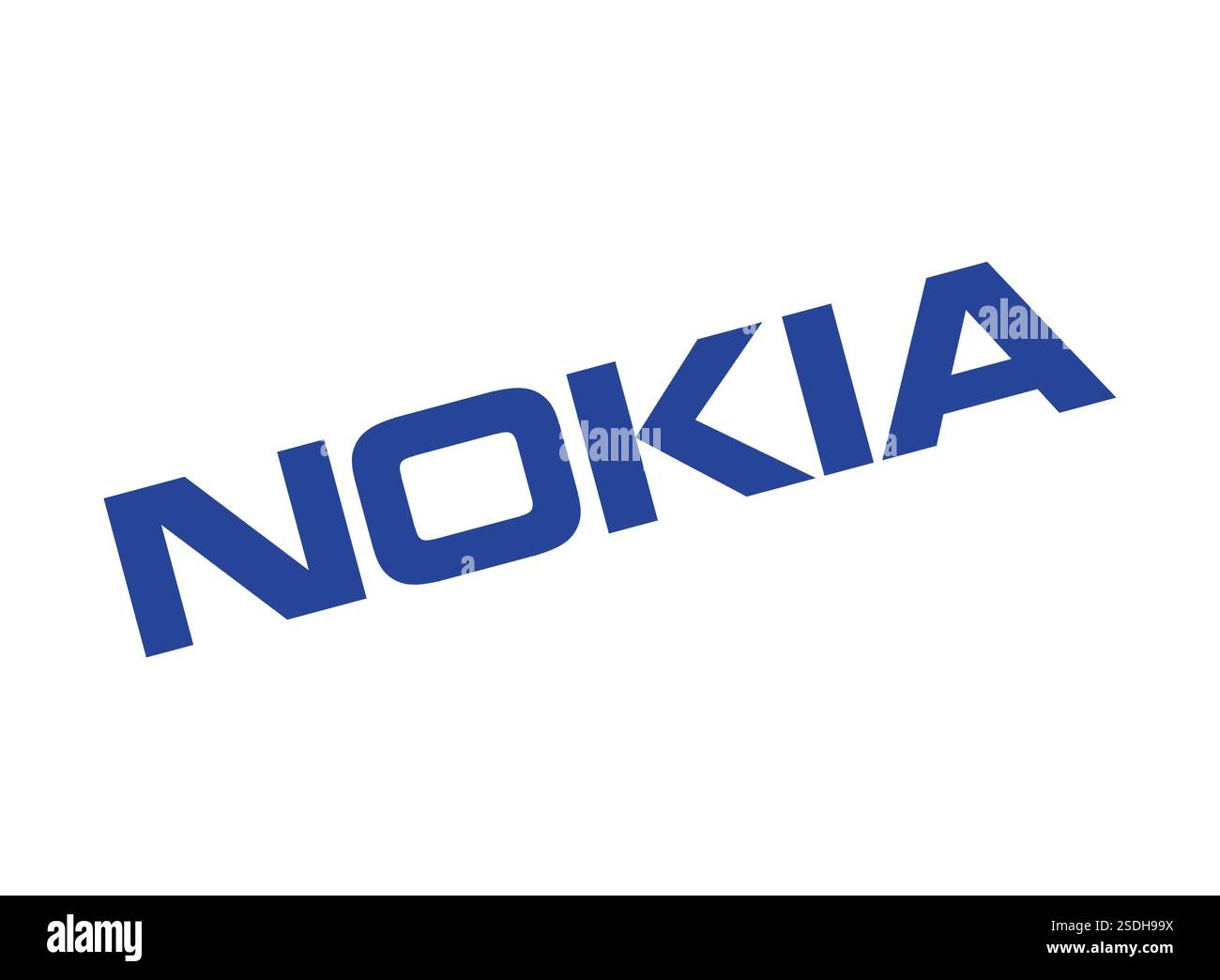 Rotated to left, Nokia Logo 1978, Technology, Old Logo from 1978 Stock ...