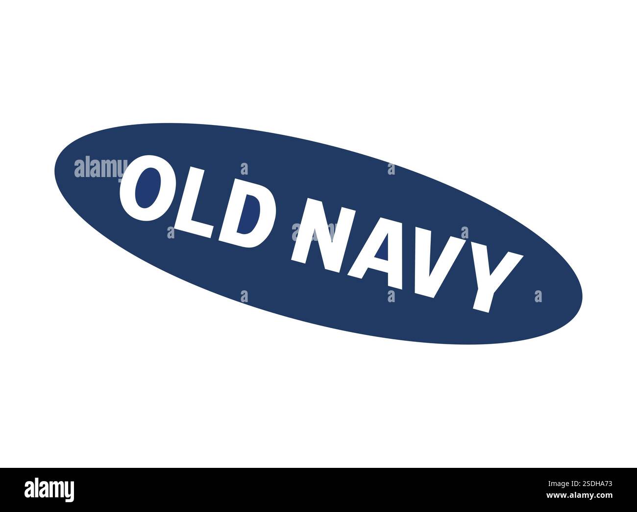Rotated to right, Old Navy logo, Logo Stock Photo - Alamy