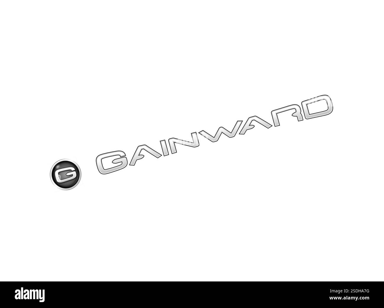 Turned to the left, Gainward logo, Industry, Logo Stock Photo - Alamy