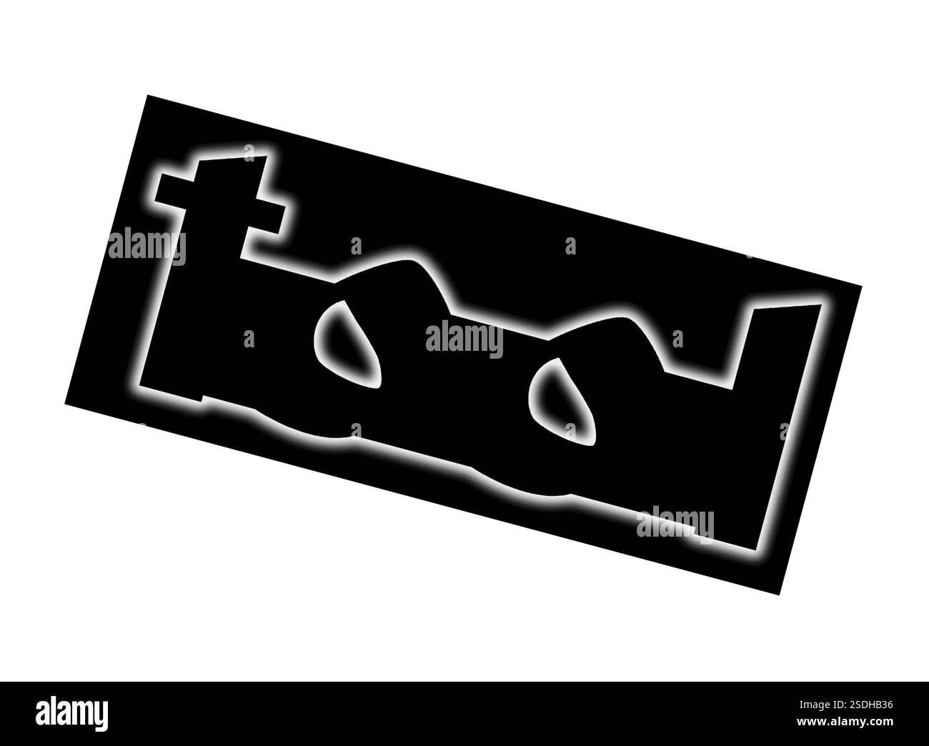 Rotated to right, Tool Logo 2001, Music, Old Logo from 2001 Stock Photo ...