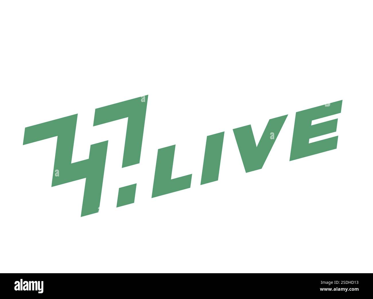 Turned to the left, 747 Live Logo, Other companies, Logo Stock Photo ...