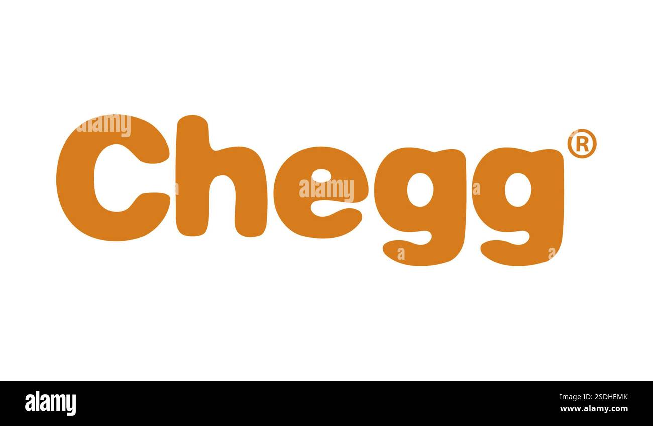 Chegg Logo, Logo Stock Photo - Alamy