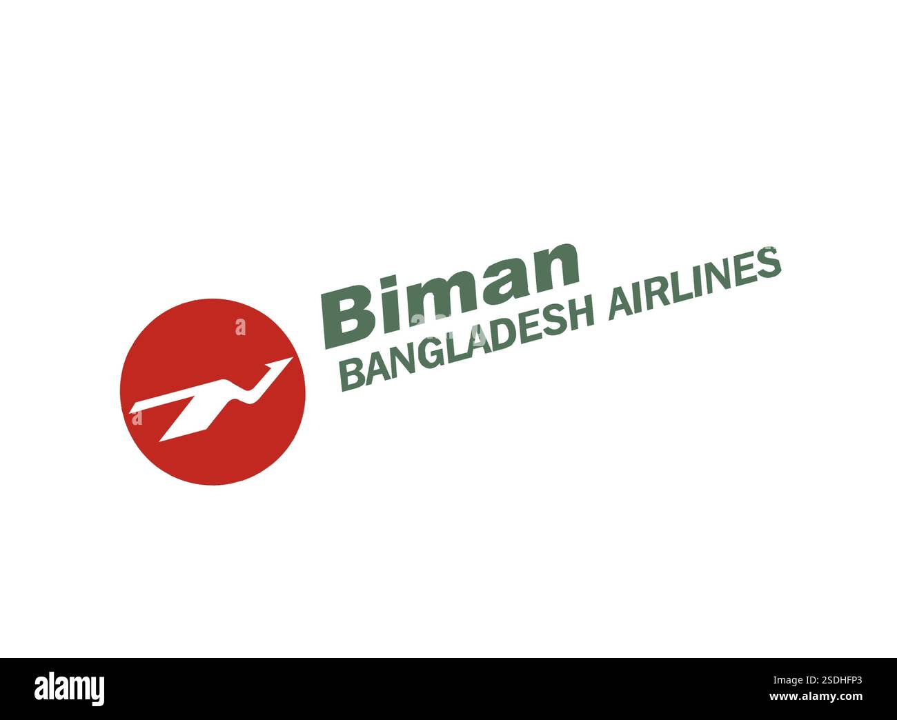 Rotated to left, Biman Bangladesh Airlines Logo, Airline, Logo Stock ...