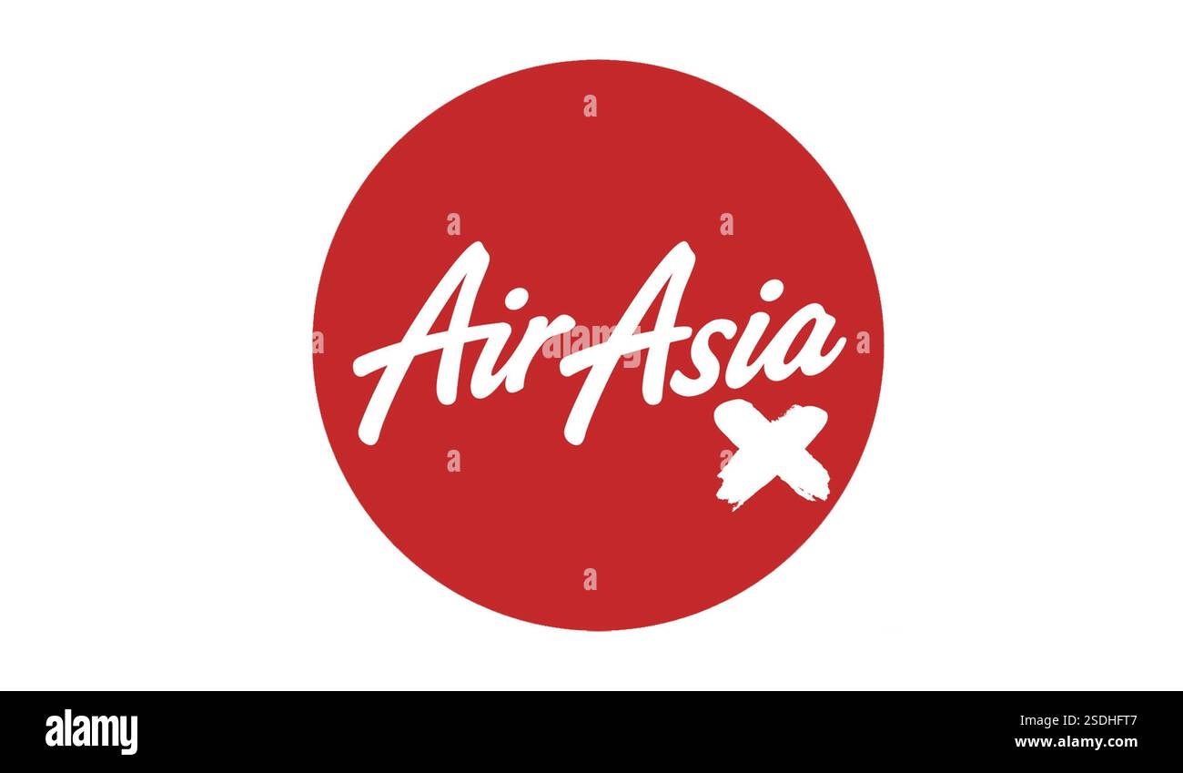 AirAsia X Logo, Airline, Logo Stock Photo - Alamy