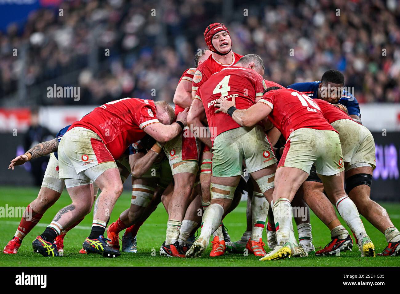 Saint Denis, France. 31st Jan, 2025. Players during the 6 or Six ...