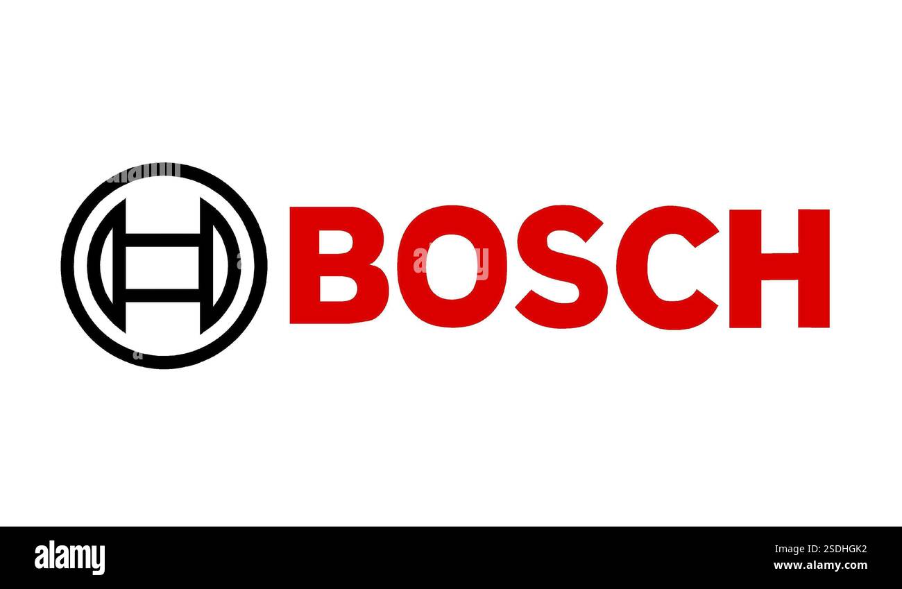 Bosch Logo 1981, Industrial, Old Logo from 1981 Stock Photo - Alamy