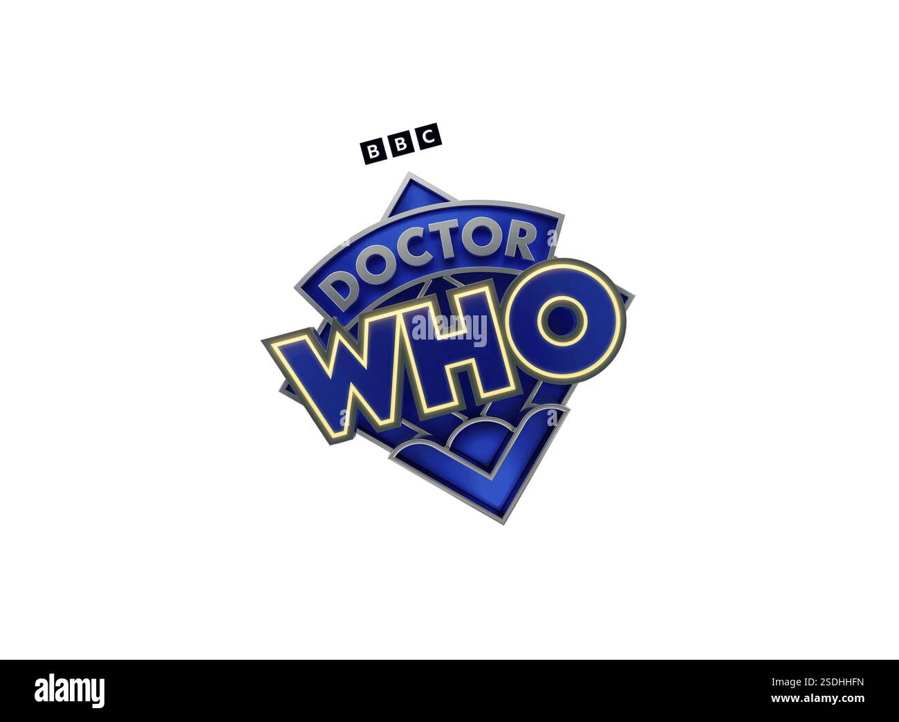Rotated to left, Doctor Who Logo, Media & TV, Logo Stock Photo - Alamy