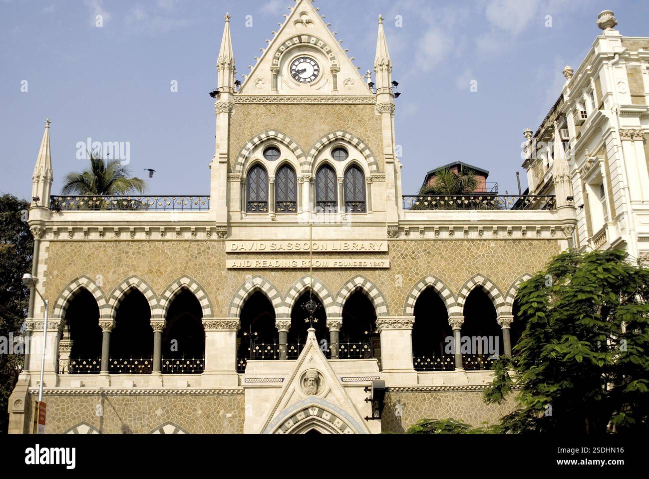 David Sassoon library old building at Bombay Mumbai, Maharashtra, India ...