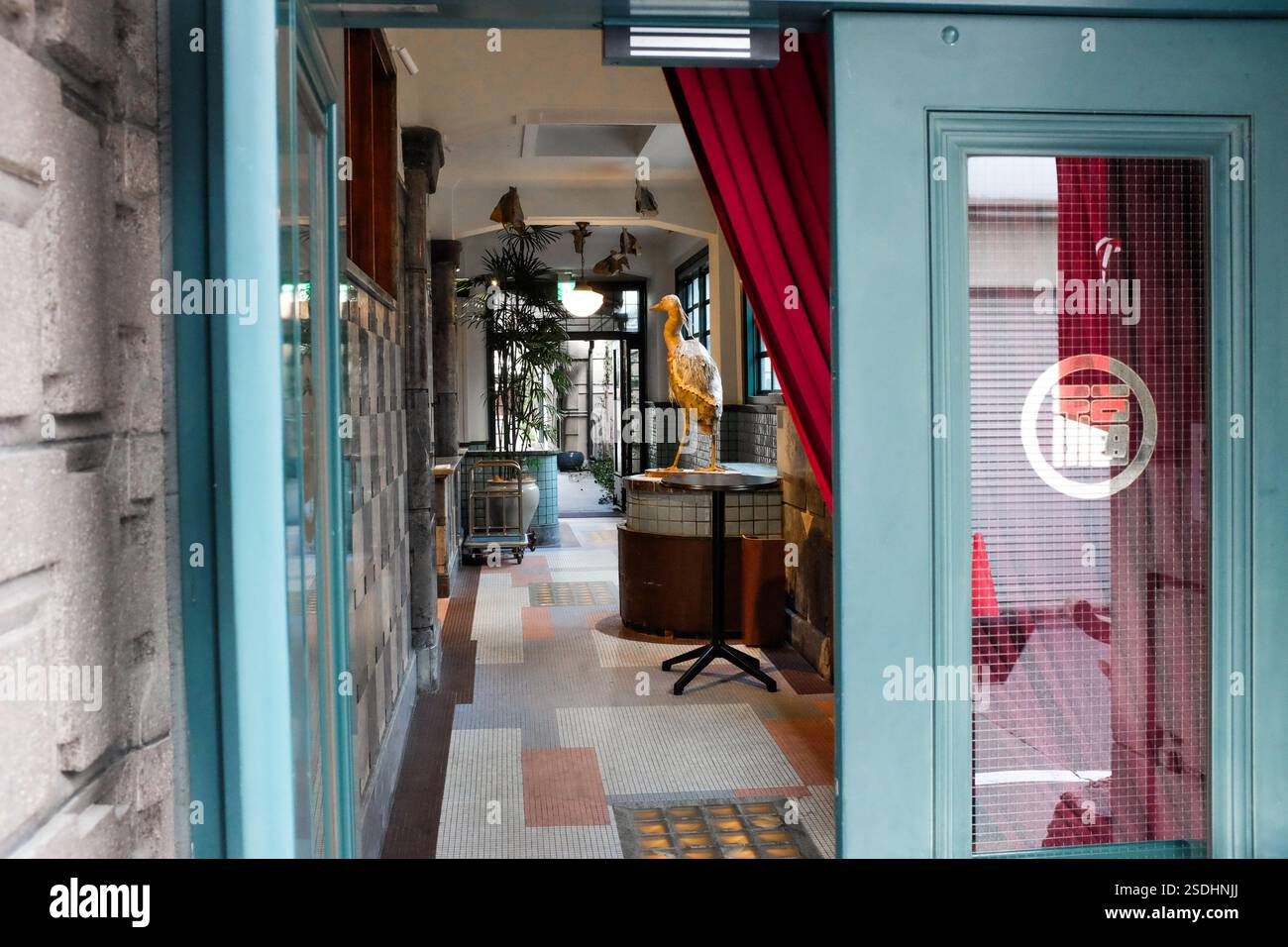 Once the original headquarters of Nintendo, the building was abandoned ...