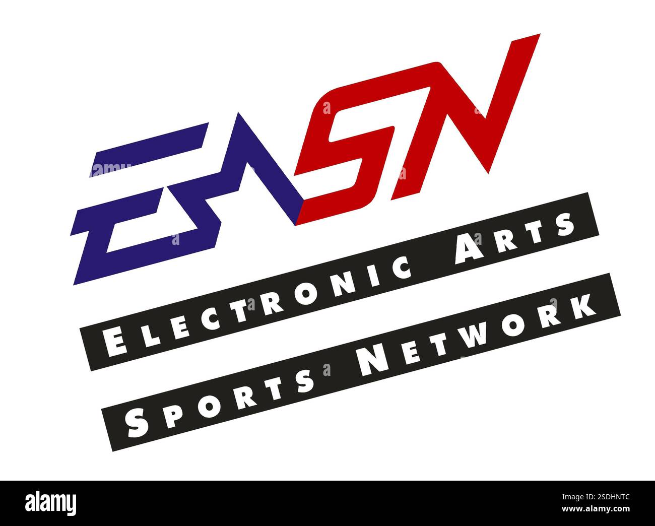 Rotated to left, EA Sports Logo 1991, Games, Old Logo from 1991 Stock ...