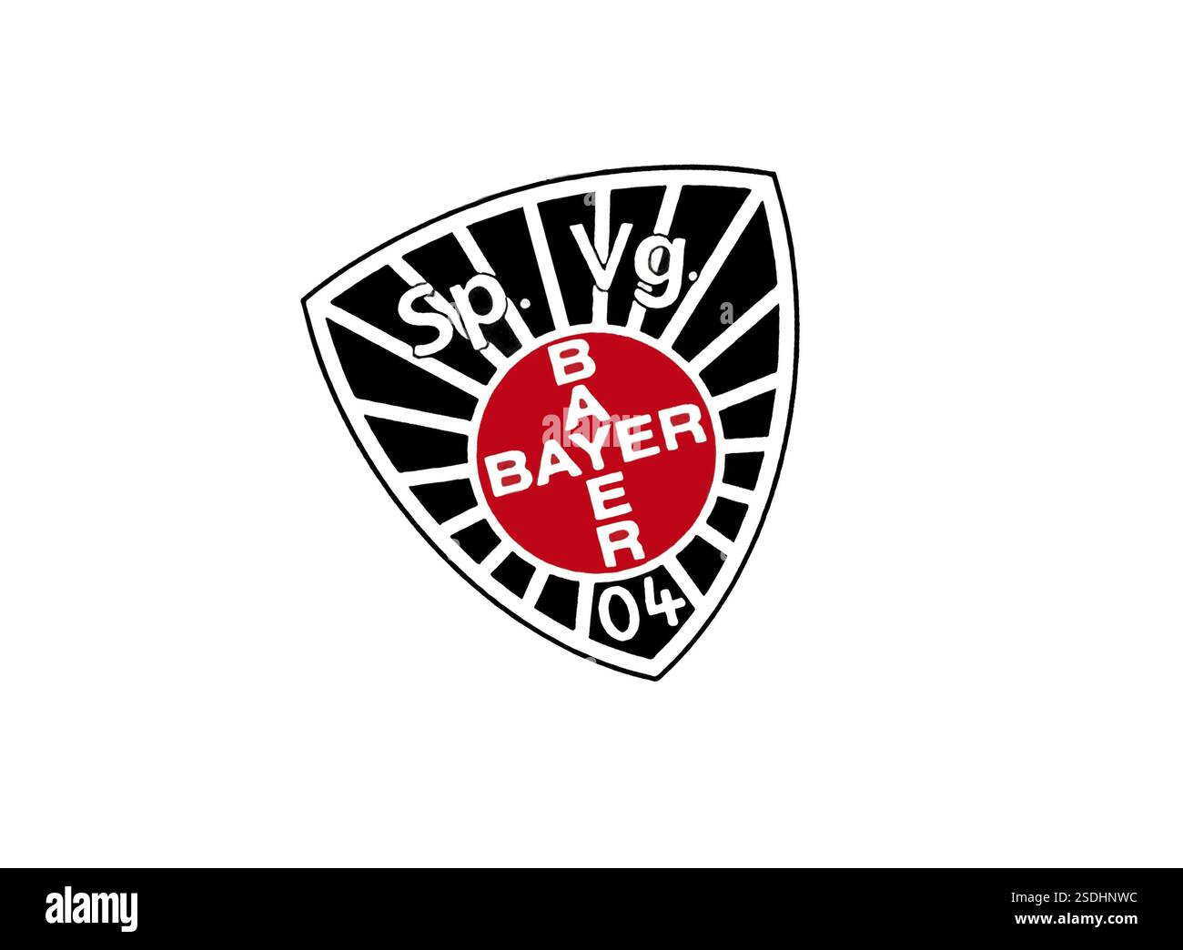 Rotated to left, Bayer 04 Leverkusen Logo 1928, Soccer, Old Logo from ...